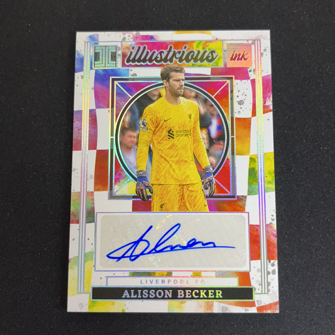 2024-25 Panini Impeccable Alisson Becker 【SS】英超小真金 新系列 利物浦 阿利森 ink签字 金 ...