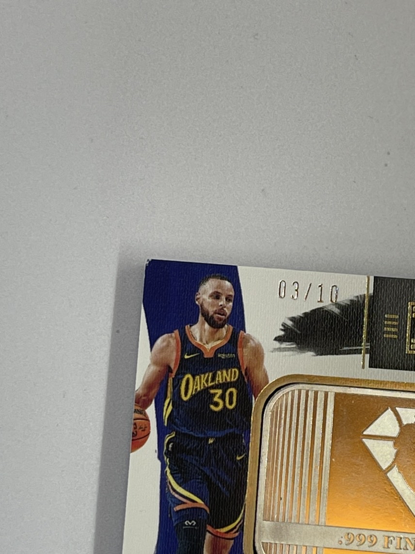 2021-22 Panini Impeccable Stephen Curry 斯蒂芬 库里 特雷 杨 双人银块 /10编 低编 小真金 75 ...