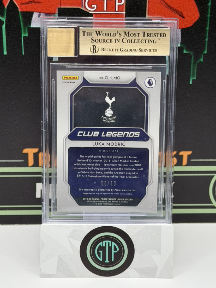 2019-20 Panini Prizm PL (First Year) Luka Modric Club Legends ...