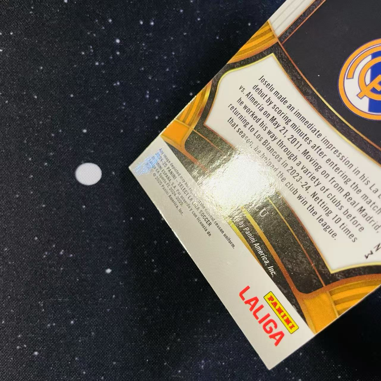 2024-25 Panini Select Joselu 西班牙 何塞卢 5/5编 绿折 签字 皇马 皇家马德里 欧冠冠军 欧洲杯冠军 贝林厄 ...