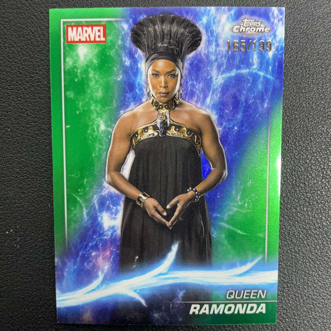 【大满拆】（ydd）2025 Topps Marvel (MCU) Chrome Studios 漫威 元年 真人 queen ramonda ...