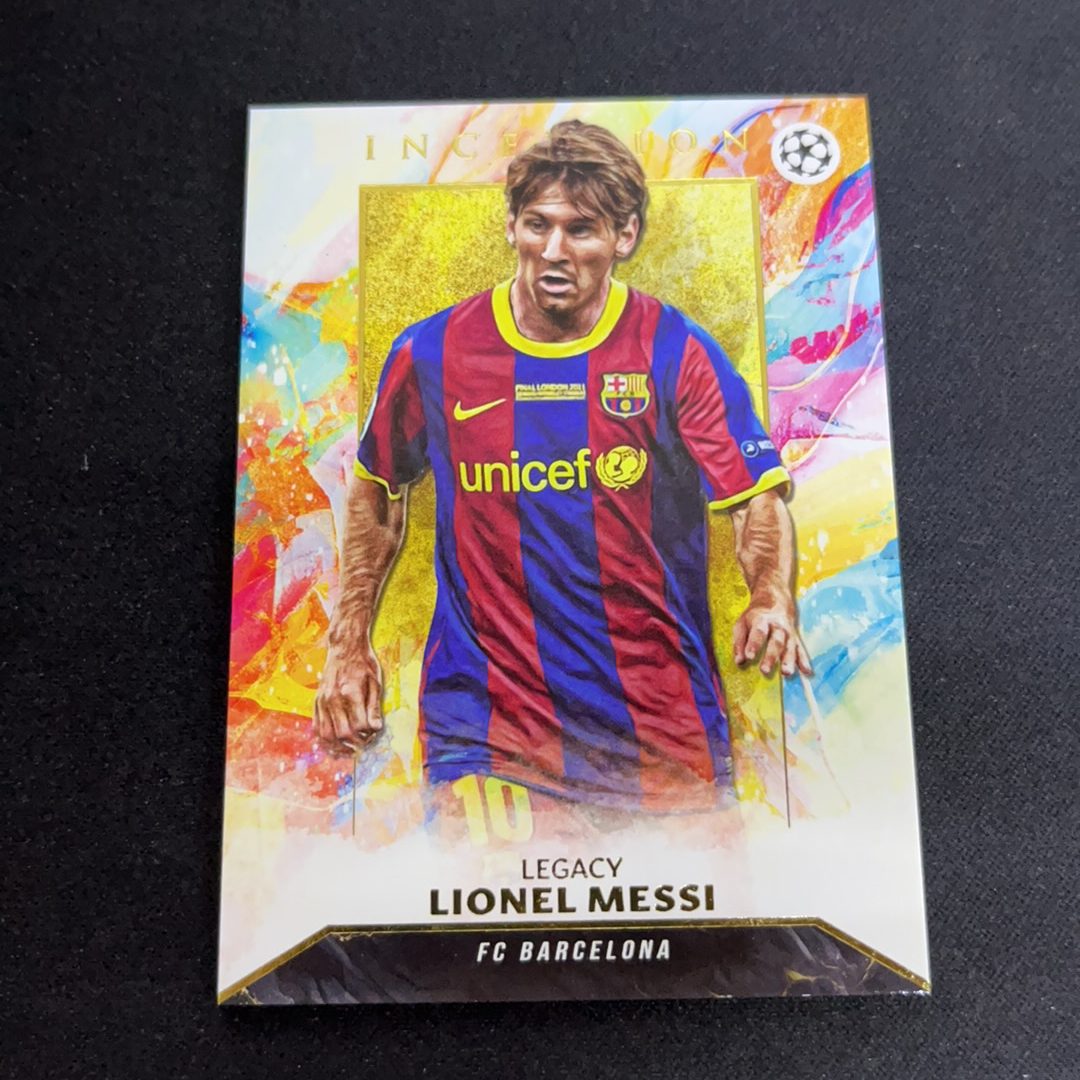 2024 Topps inception Lionel Messi 【SS】欧冠 盗梦空间 新系列 巴萨 巴塞罗那 球王 梅西 传承Base ...