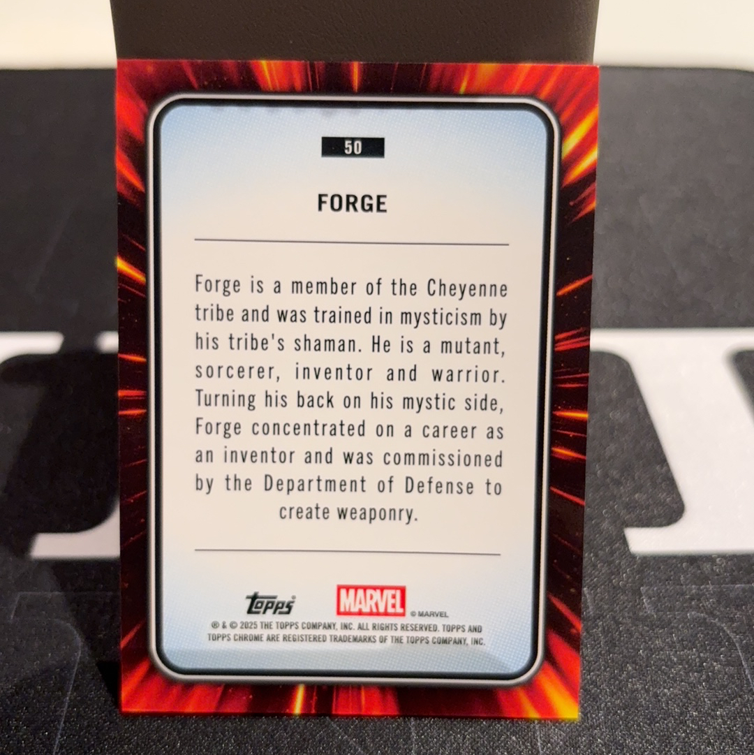 2025 Topps Marvel (MCU) Spider man 【风速狗】Topps Chrome 漫威TC 金折 波纹折 28/50编 ...