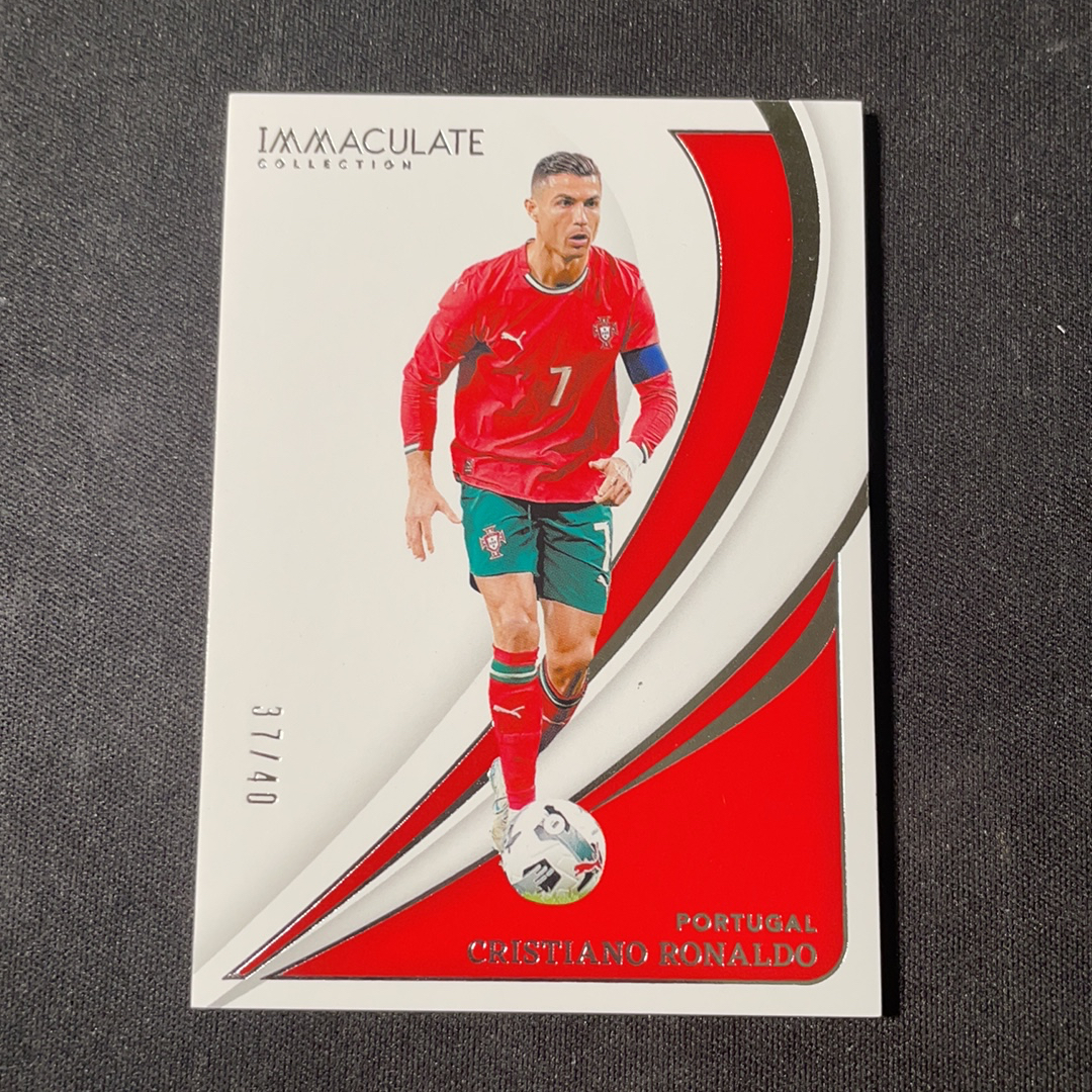 2025 Panini Immaculate Cristiano Ronaldo 【Henry 代拍】爱咪咪 葡萄牙 皇家马德里 罗纳尔多 C ...