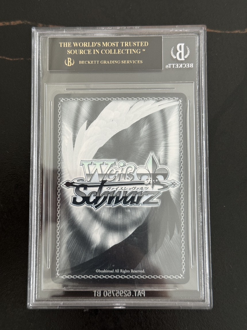 2019 Weiss Schwarz 间谍过家家 ws黑白双翼 bgs10 超能力少女sp 黑十 绝对稀有 亲拆送评 包装到位 放心购买！ ja 卡淘