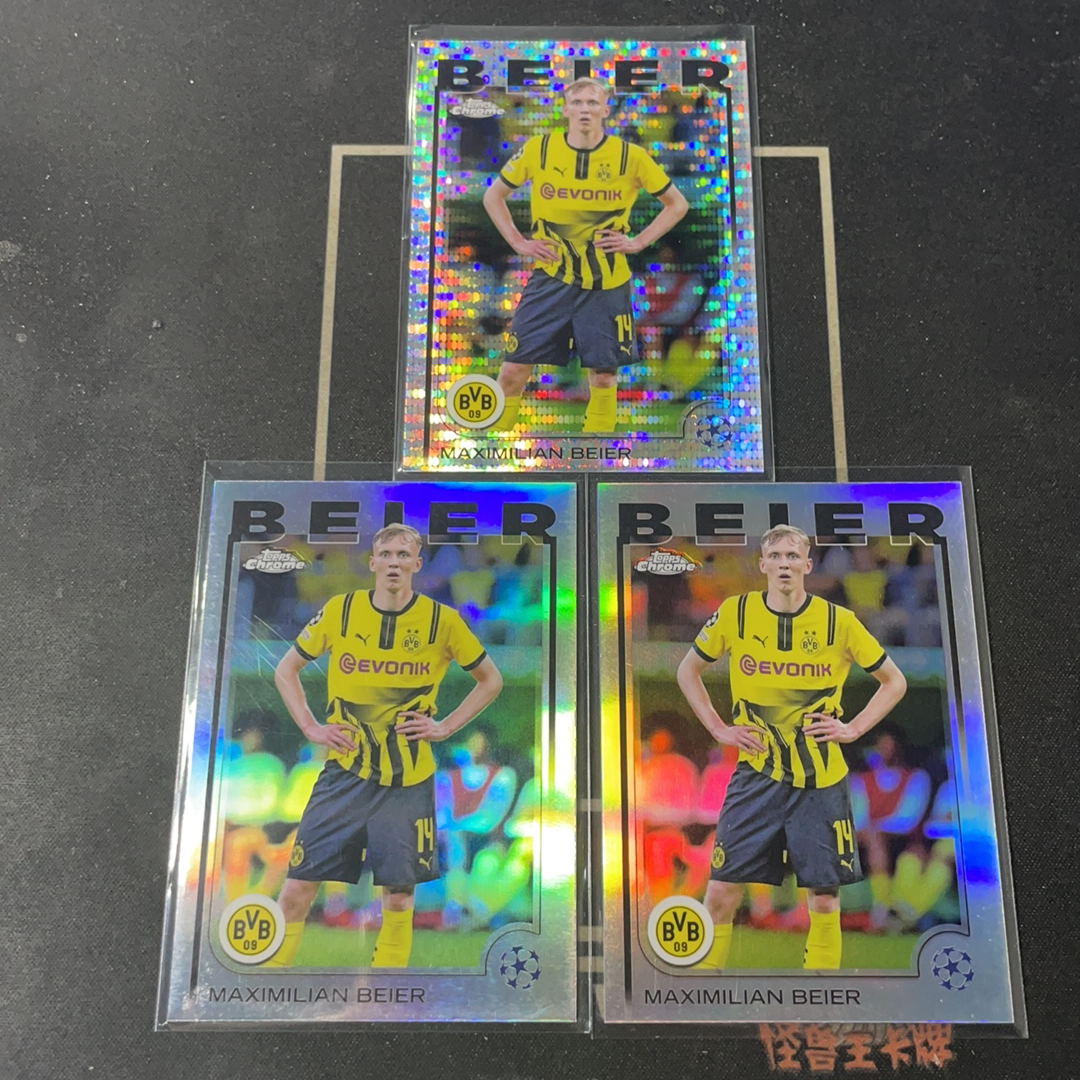 （怪兽拍卖） GSW-A16 2025 Topps Chrome Maximilian Beier 新赛季 TC 欧战 欧冠 德甲 多特 德国 ...