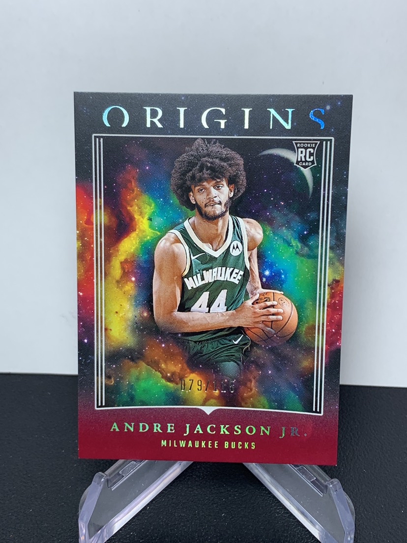 2023-24 Panini Origins Andre Jackson Jr. RC 起源 小安德烈 杰克逊 新秀 红平行 079/115编 ...