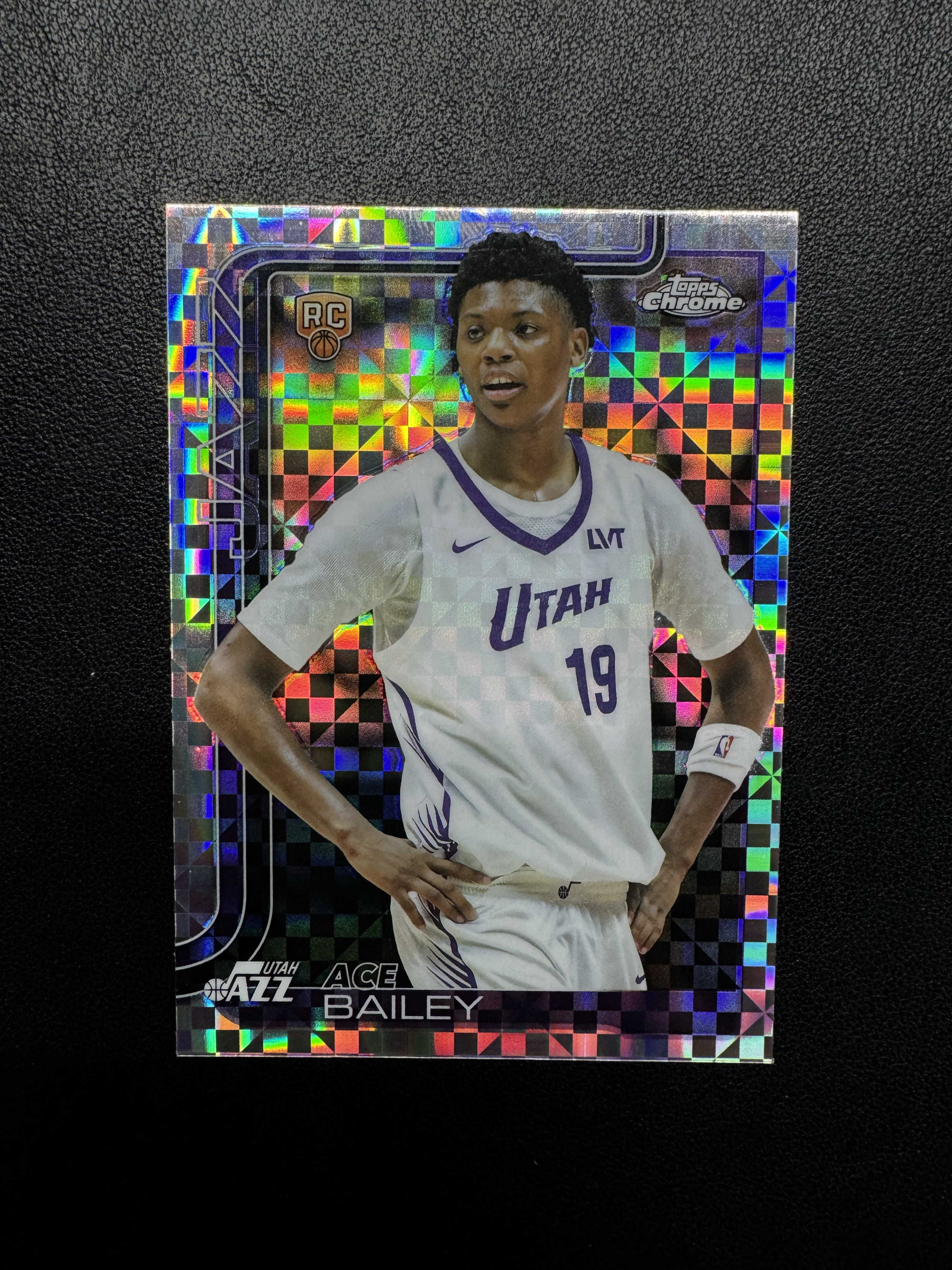 2025-26 Topps Chrome Airious "Ace" Bailey RC 【3HT代卖】新秀 艾斯 贝利 小麦迪 X折 新秀 ...