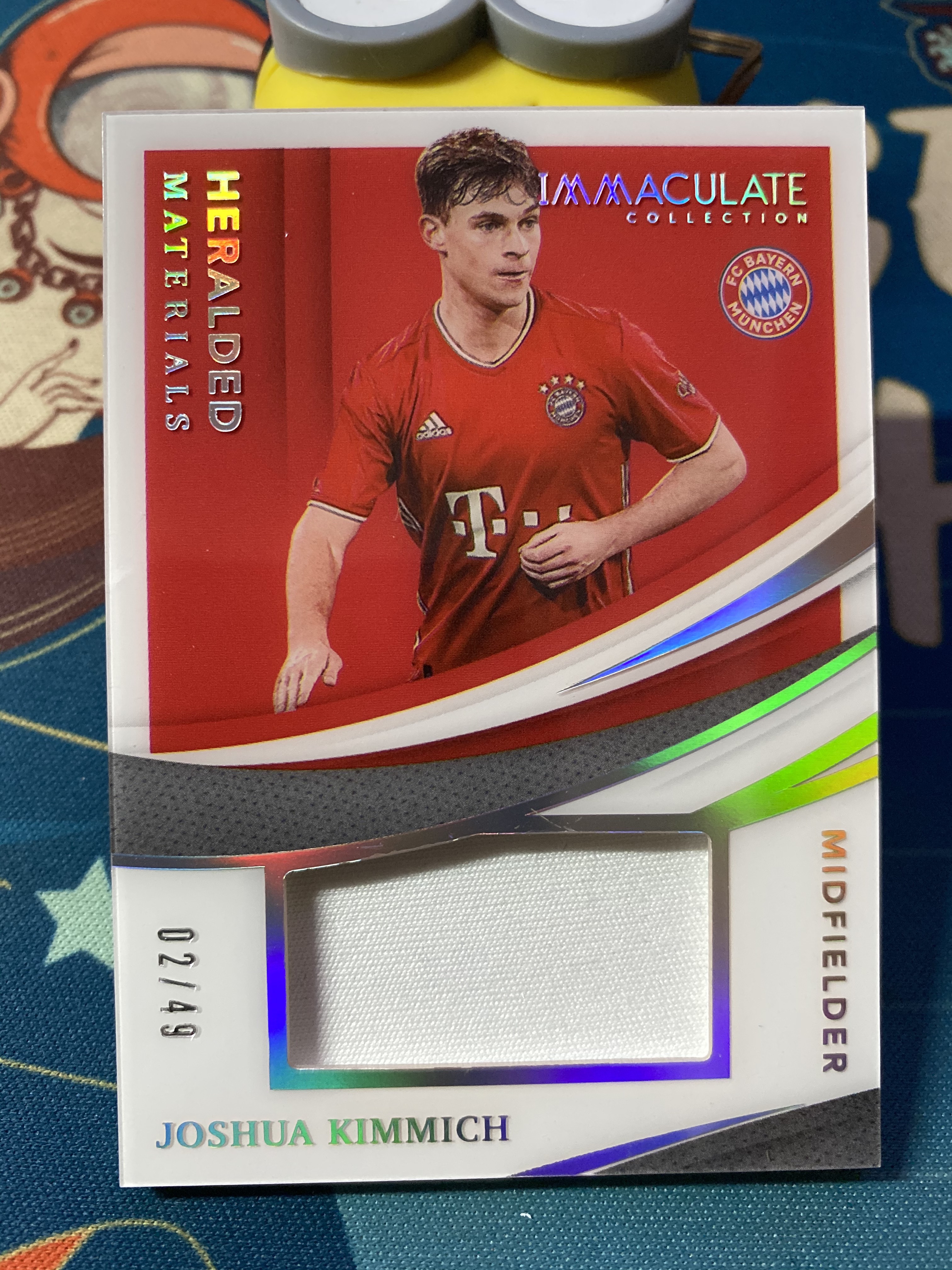 2021 Panini Immaculate Collection Joshua Kimmich 约书亚 基米希 拜仁慕尼黑 德国 爱咪咪 ...