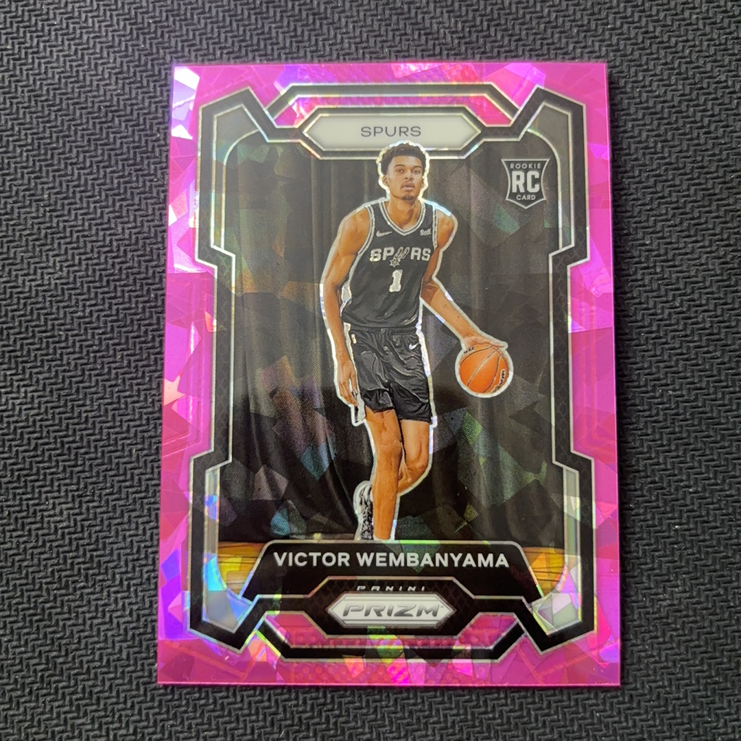 2023-24 Panini Prizm Victor Wembanyama RC 【星锐客拍卖】PZ 马刺新秀 维克托 文班亚马 斑马 新秀 ...