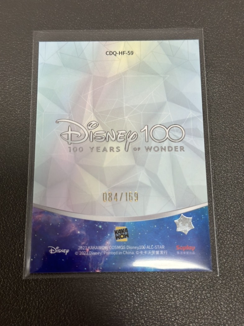 2024 Kakawow Disney All-Star Kacey拍卖卡卡沃迪士尼100周年全明星 happy face angel 安琪 ...