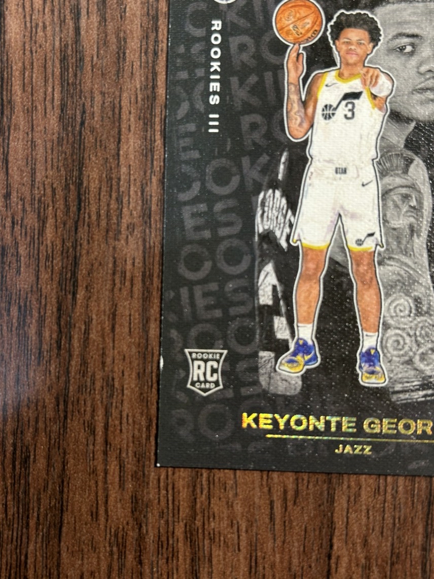 2023-24 Panini Court Kings Keyonte George RC 爵士 新秀RC 基昂特 乔治 油画系列 三级 建队 ...