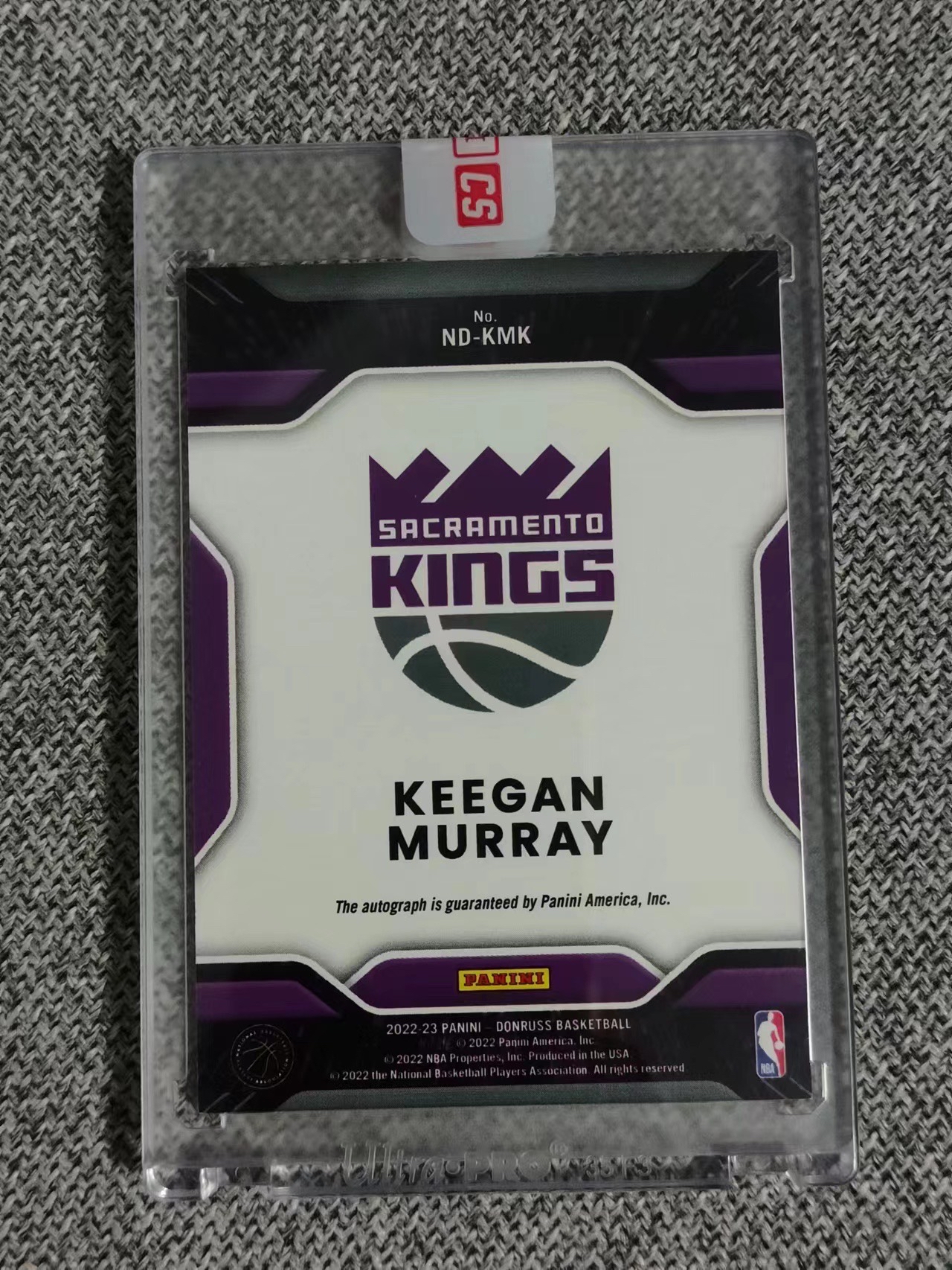 2022-23 Panini Donruss Keegan Murray 【泽一拍卖】杜蕾斯 国王 新秀RC 基根穆雷 基根默里 Next ...