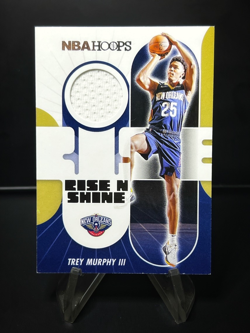 2021-22 Panini NBA Hoops Trey Murphy III RC 特雷 墨菲三世 新奥尔良鹈鹕 新秀小窗物料切割 实卡超 ...