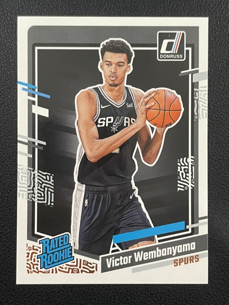 【追梦卡社】2023-24 Panini Donruss Victor Wembanyama Rc 杜蕾斯 马刺 新秀 维克托 文班亚马 ...