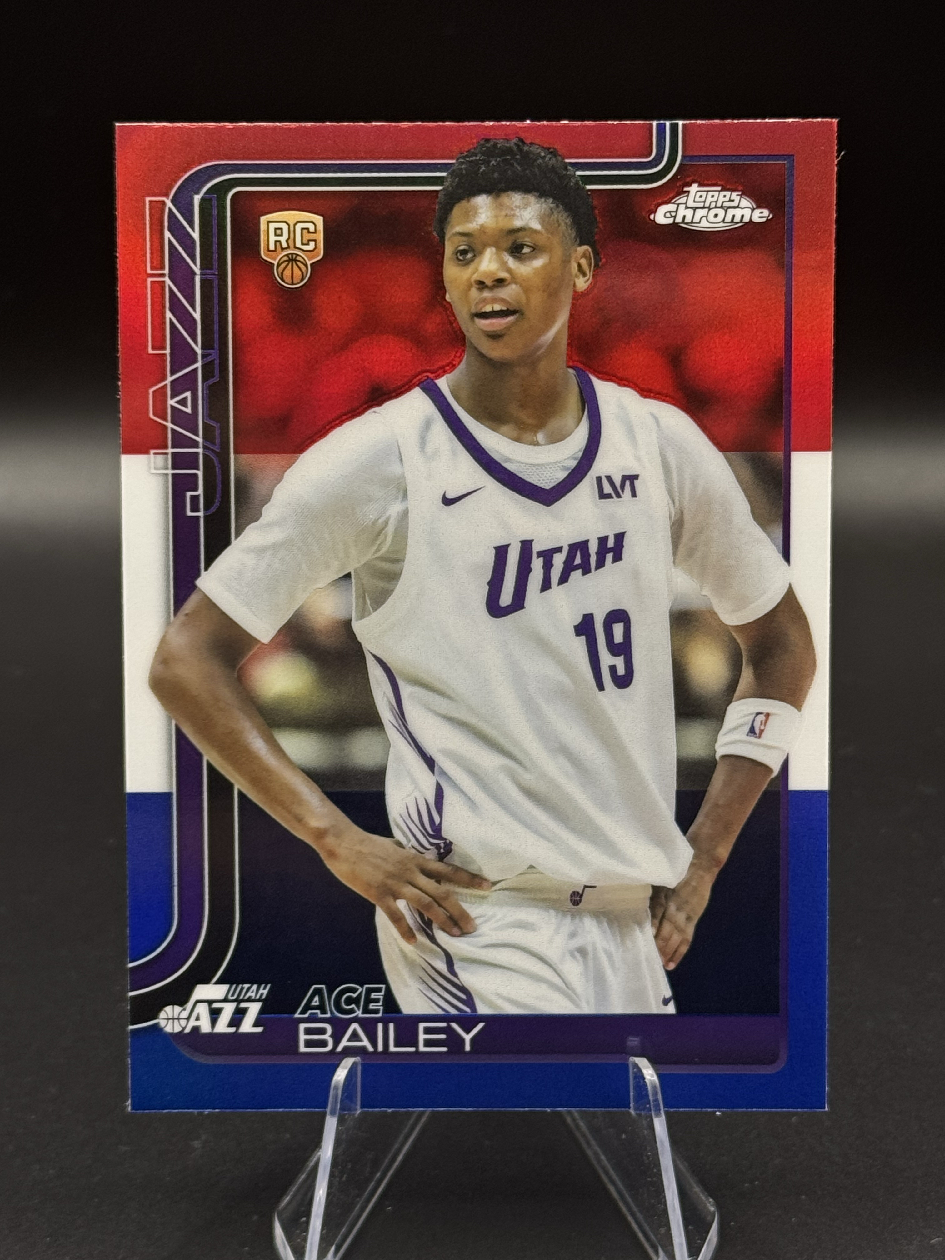 2025-26 Topps Chrome Airious "Ace" Bailey RC 【贰加壹免费代卖】犹他 爵士 新秀 埃斯 贝利 小麦 ...