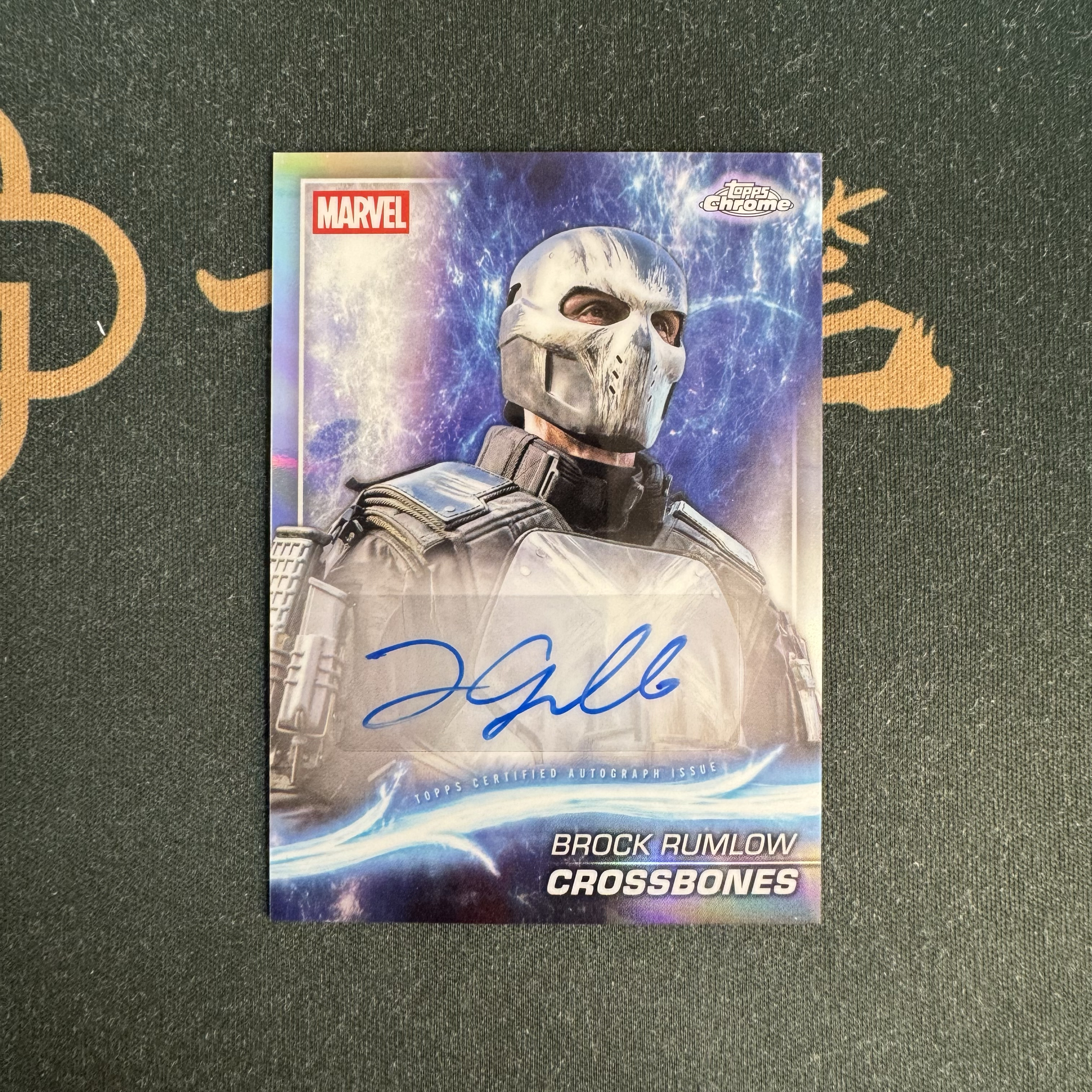 2025 Topps Marvel (MCU) 漫威 【十三笔】 Topps Chrome Marvel Studios #AA-FG 交叉骨 ...