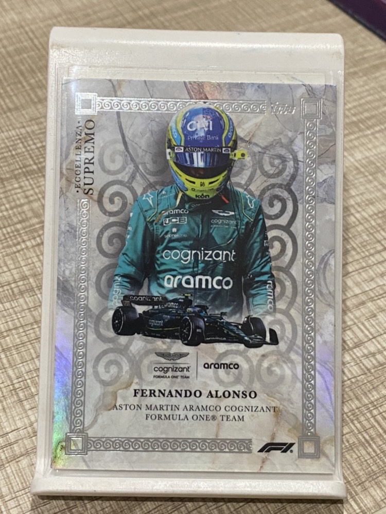 2022-23 Topps One Eccellenza Fernando Alonso F1高端卓越 元年盗梦 阿斯顿马丁 阿隆索 头哥 ...