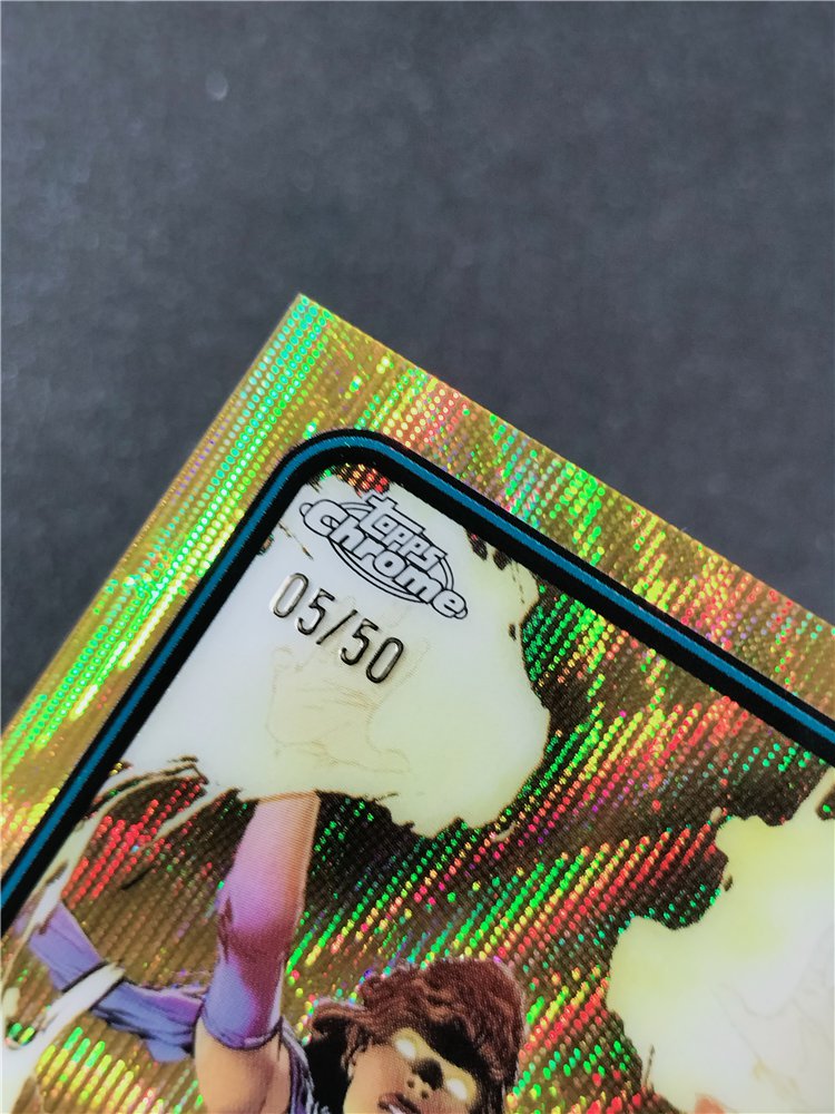 【LA拍卖】2025 Topps Chrome Marvel Solarus TC漫威系列 索拉鲁斯 1st 首次亮相IP 金波纹折 base ...