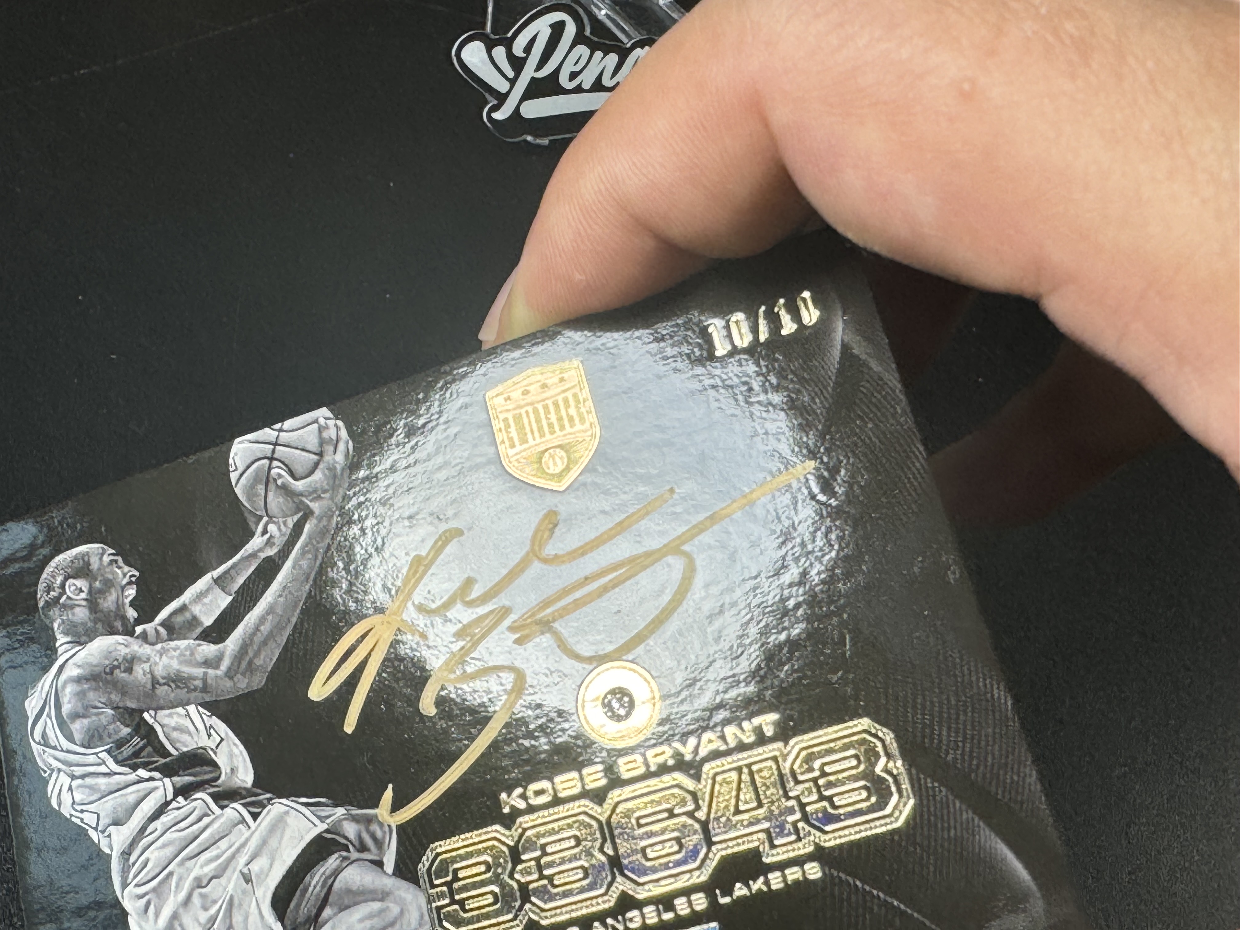 【喷子拍卖】2017 panini eminence Kobe Bryant 大真金白银 洛杉矶湖人 科比 布莱恩特 10编 大钻石 签字 ...