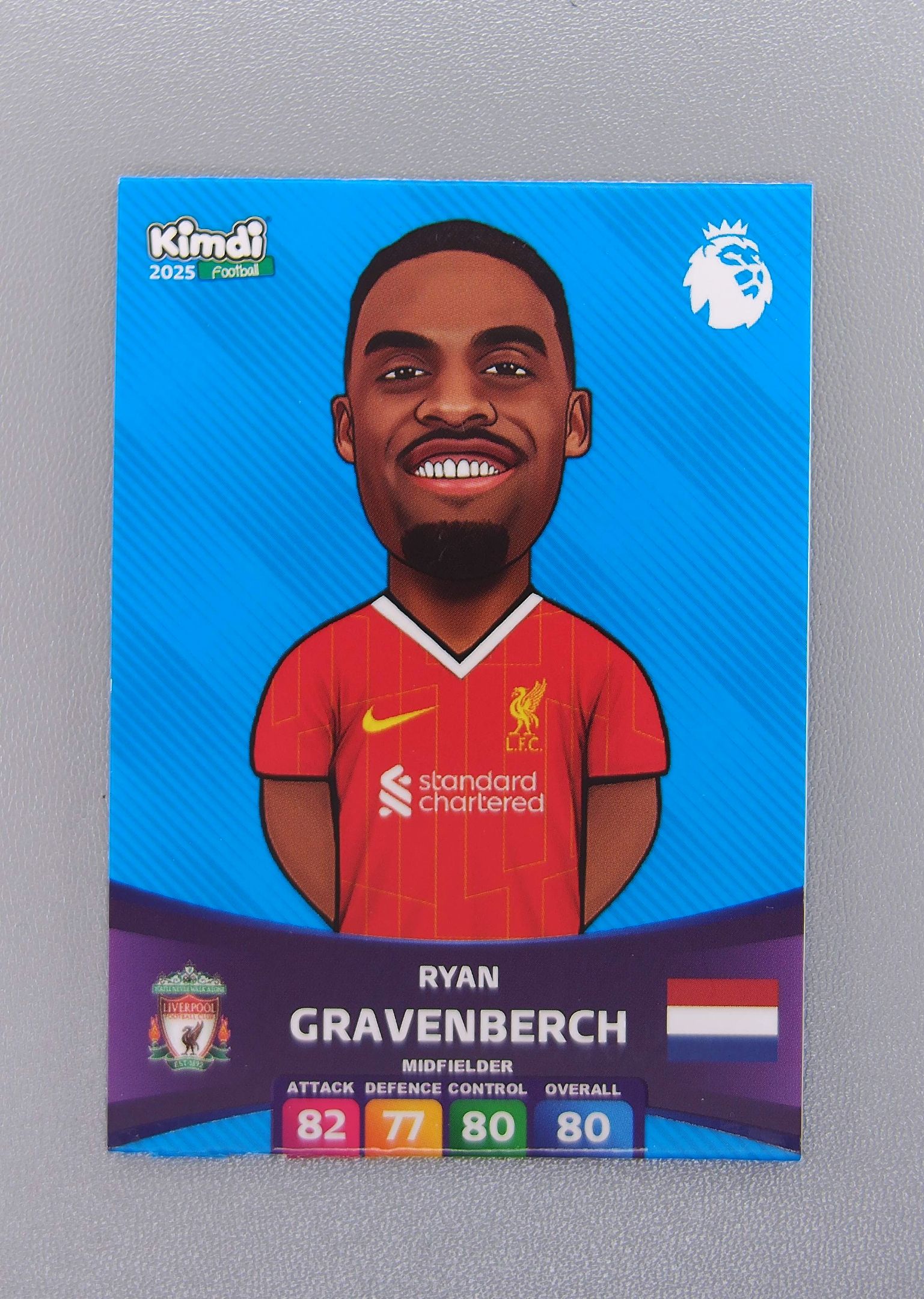 2022-23 Kimdi football Ryan Gravenberch 格雷文贝尔齐 金迪 利物浦 卡品如图 WQQ9 【梦卡壹编壹】 卡淘