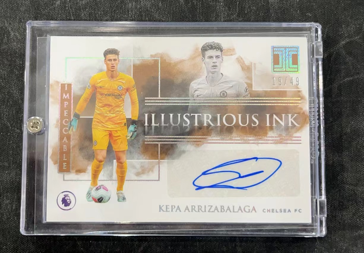 2019-20 Panini Impeccable Kepa Arrizabalaga 【长安代卖】小真金 元年 英超 切尔西 凯帕 签字 ...