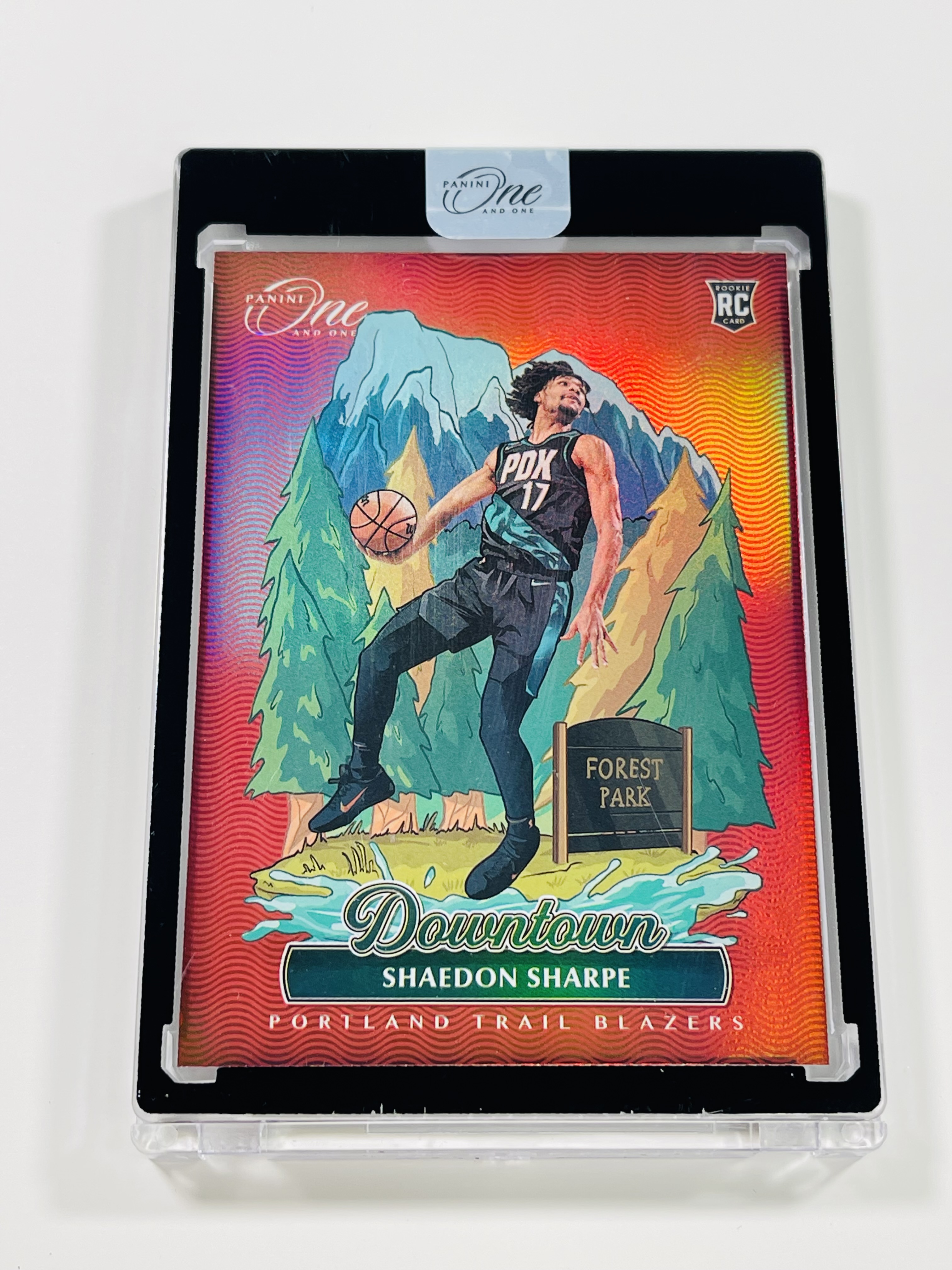 【CHILL官方代拍】硕532 2022-23 Panini One And One 开拓者 Shaedon Sharpe 谢登夏普 RC新秀 ...