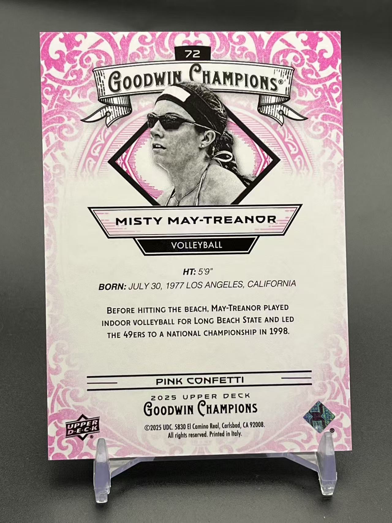 2025 Upper Deck Goodwin Misty May-Treanor 【杭州310】 米斯蒂 梅特雷纳 9/149编 沙滩排球 ...