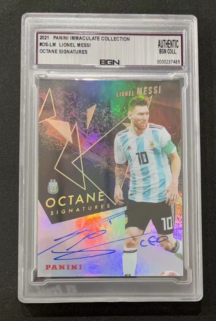 2021 Panini Immaculate Lionel Messi 【长安代卖精品】阿根廷 里奥 梅西 签字 插入签 卡签 OCTANE ...