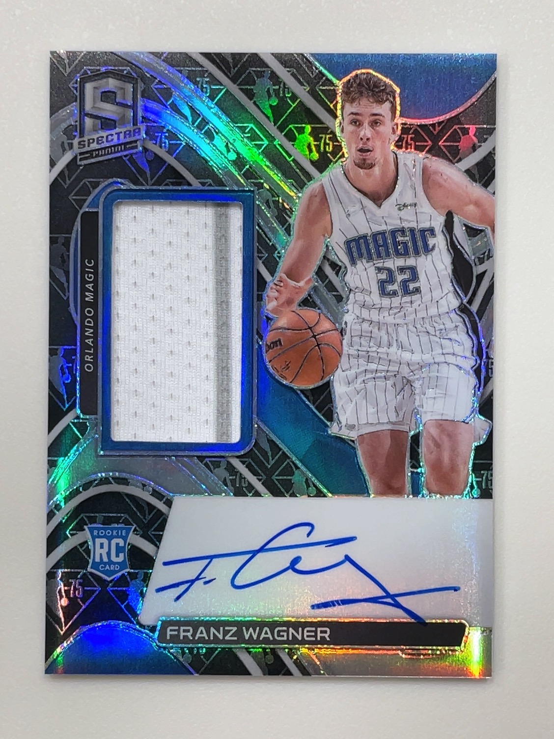 2021-22 Panini Spectra Franz Wagner RC 【扯蛋代卖】光谱 弗朗茨瓦格纳 新秀 RJA 球衣切割 卡签 ...