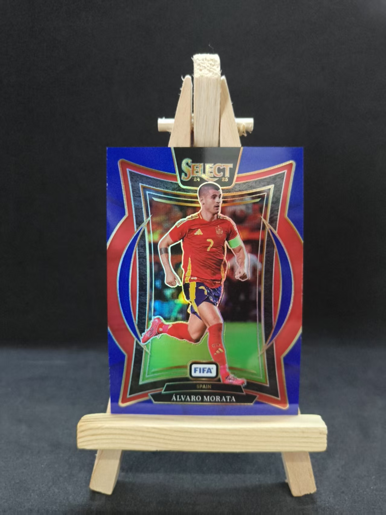 2024-25 Panini Select Alvaro Morata FIFA 莫拉塔 西班牙 马德里竞技 折射 卡品如图 收藏必备 ...