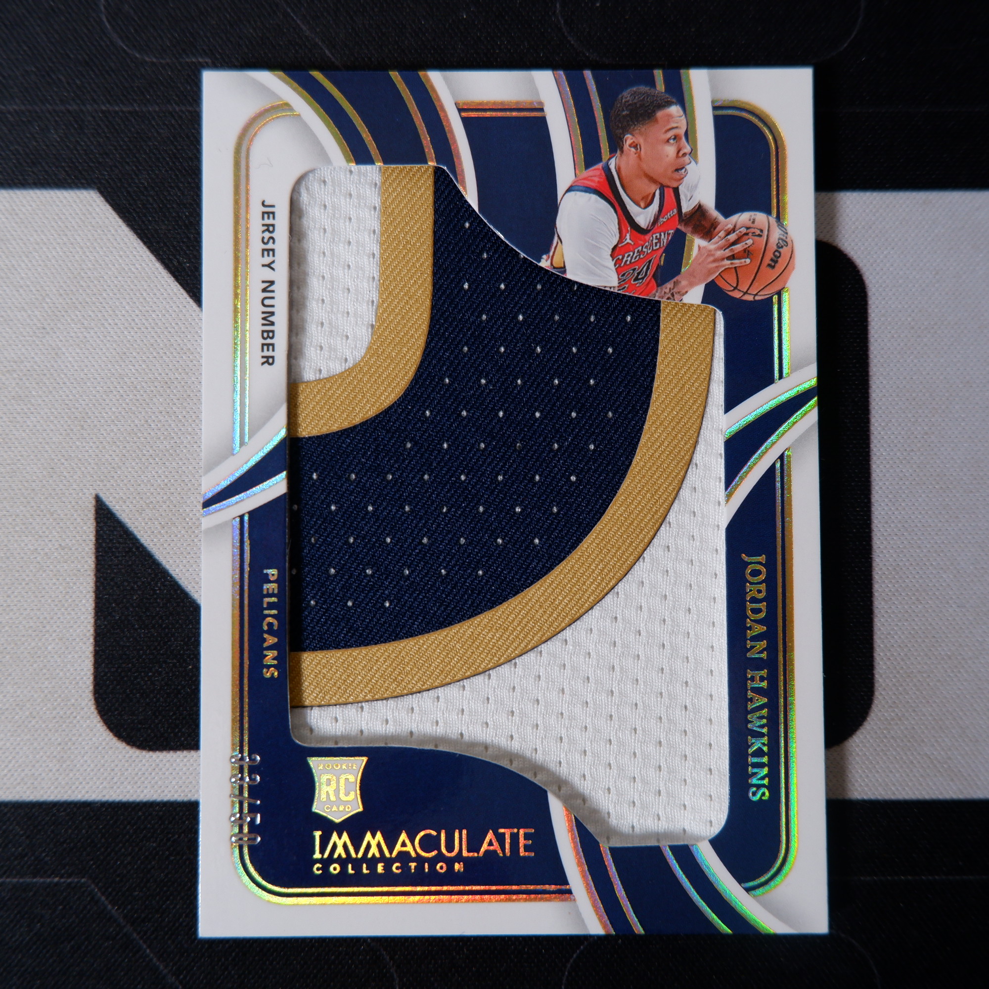 2023-24 Panini Immaculate Jordan Hawkins RC 【小町拍卖】乔丹 霍金斯 鹈鹕 新秀 50编 大窗口 ...