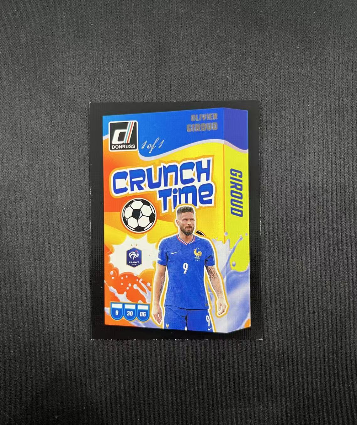 【长安代卖 截标预付80%】2024-25 Panini Donruss 杜蕾斯 Olivier Giroud 法国 奥利弗吉鲁 Crunch ...