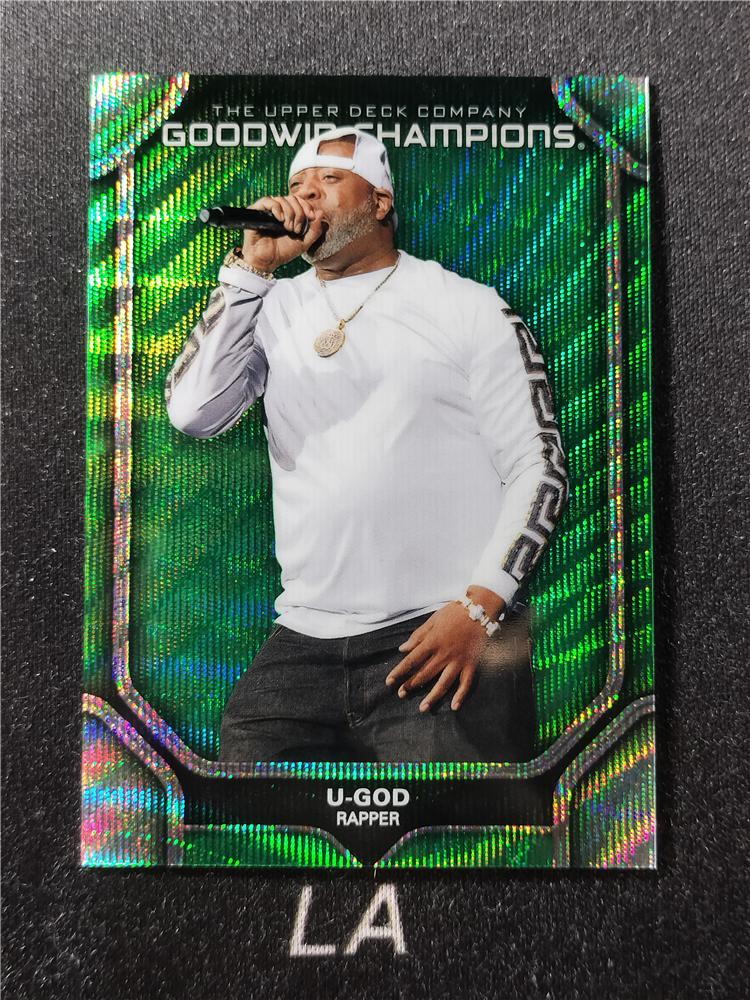 【LA拍卖】2024 Upper Deck Goodwin Champions U-God 古德温系列 U-GOD 说唱歌手 rapper ...