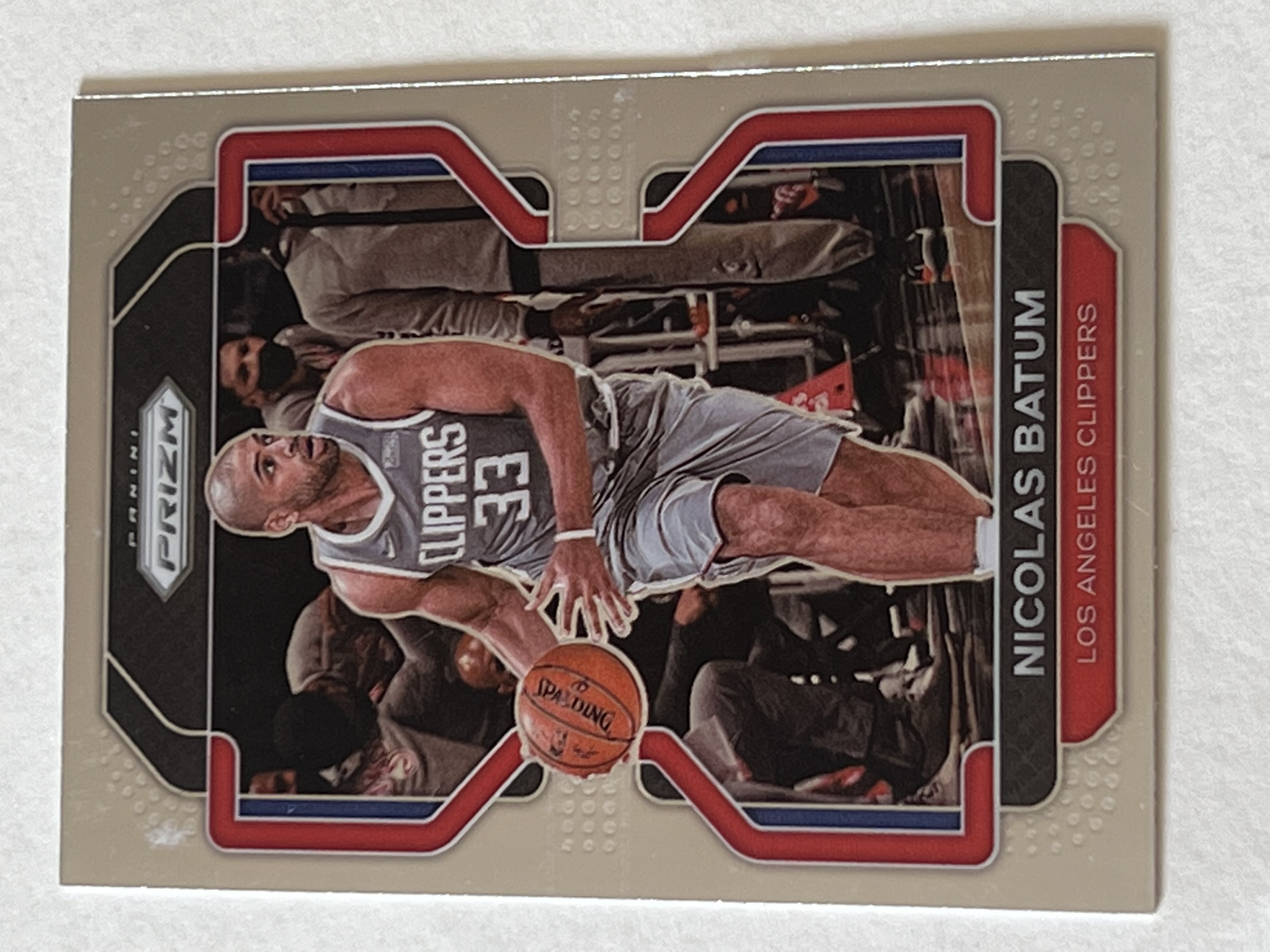 2021-22 Panini Prizm Nicolas Batum 尼古拉斯 巴通姆 快船队 PZ系列 未来可期 值得收藏 凑套必备 实卡 ...