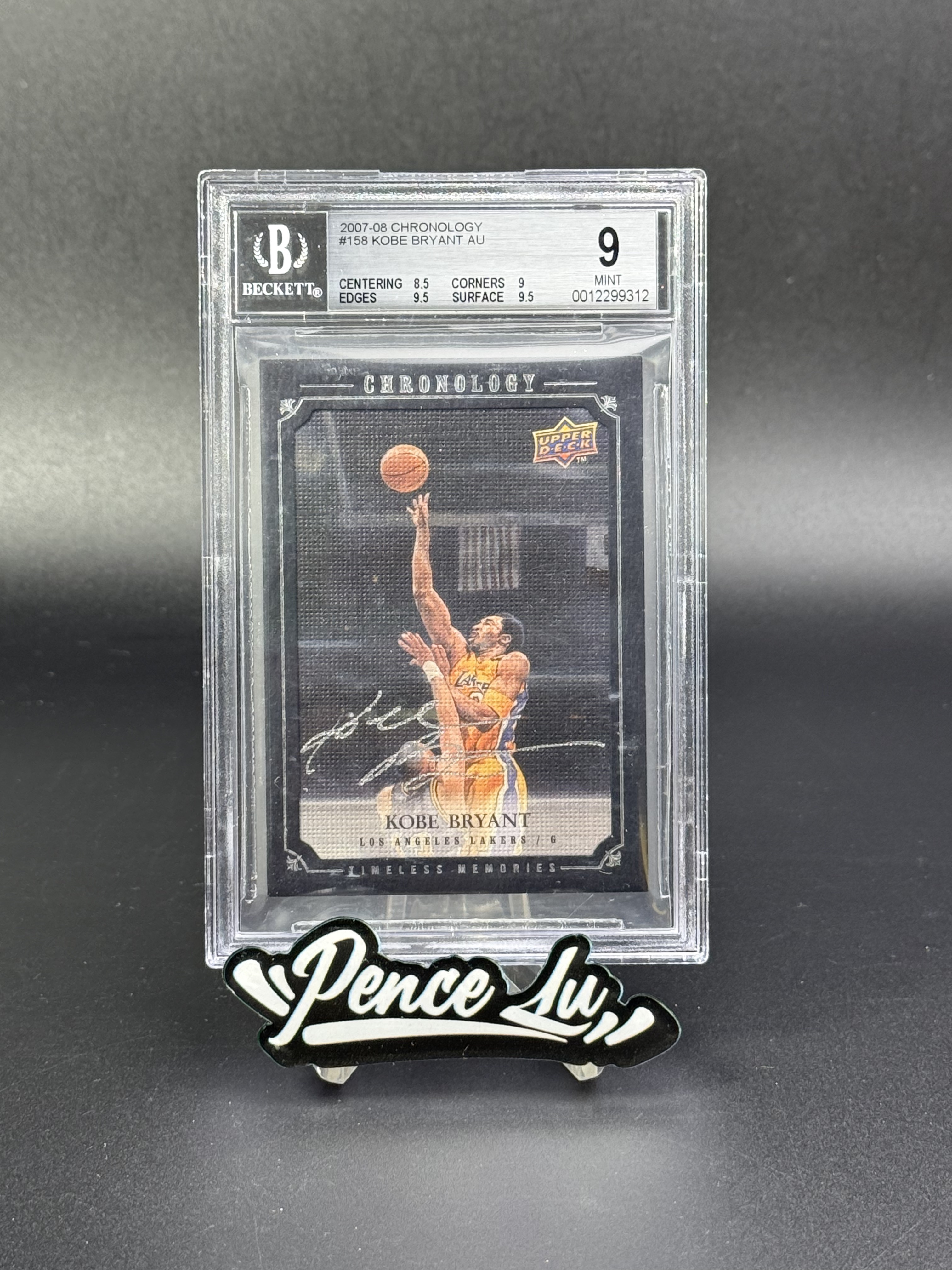 【喷子拍卖】2007-08 upper deck chronology Kobe Bryant 洛杉矶湖人 科比 布莱恩特 moments ...