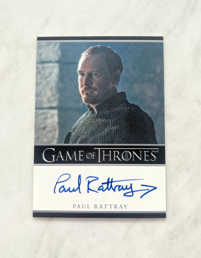 2023 Other Game of Thrones Paul Rattray HBO 权游 权利的游戏 权力的游戏 冰与火之歌 莱特雷 卡史 ...