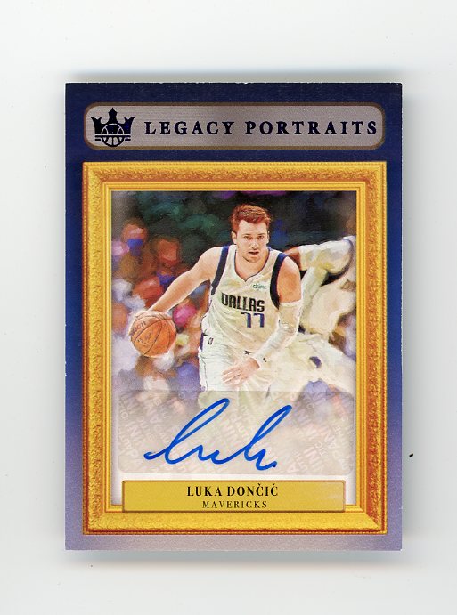 2021-22 Panini Court Kings Basketball Luka Doncic Legacy Portrait ...