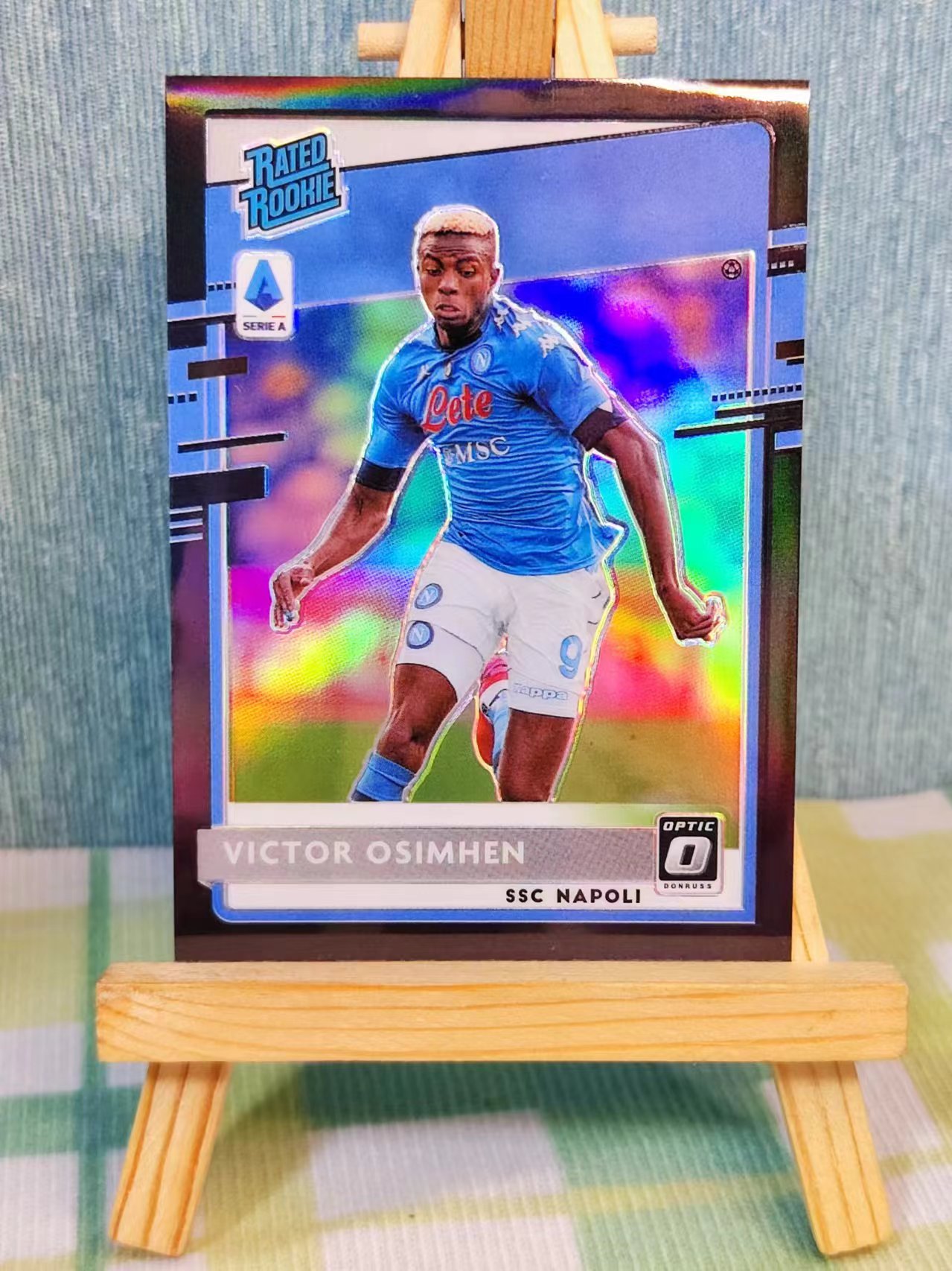 2020-21 Panini chronicles donruss optic victor osimhen 【Oo椰代拍】新秀 正黑折 1编 ...