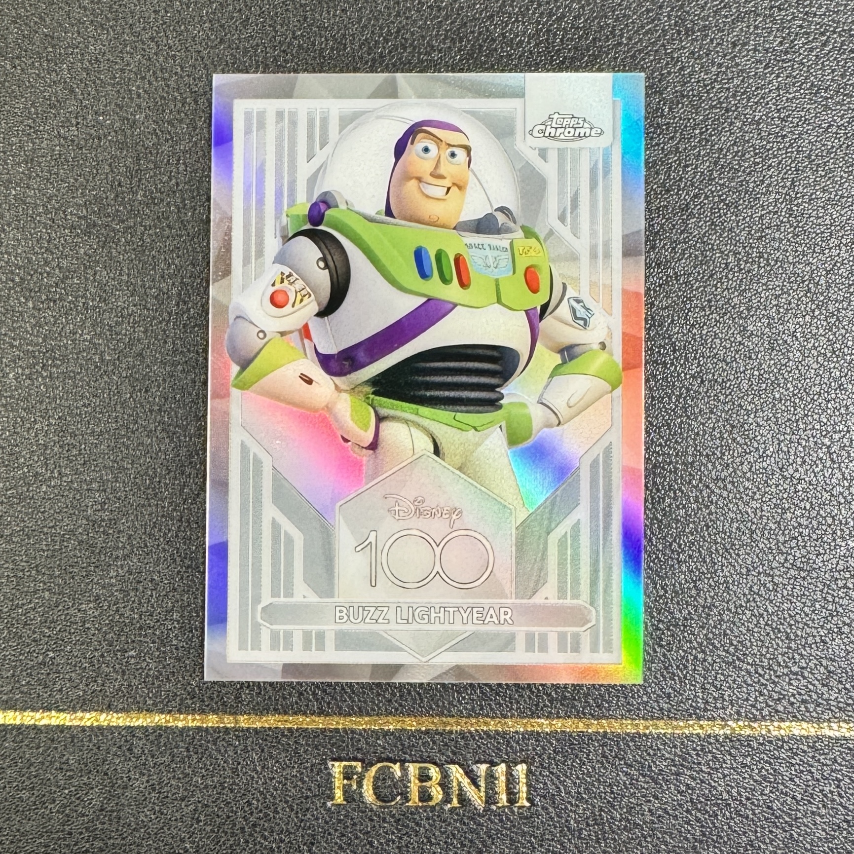 【FCB拍卖】2023 TOPPS CHROME DISNEY BUZZ LIGHTYEAR 巴斯光年 银折 人气角色 玩具总动员 迪士尼 ...