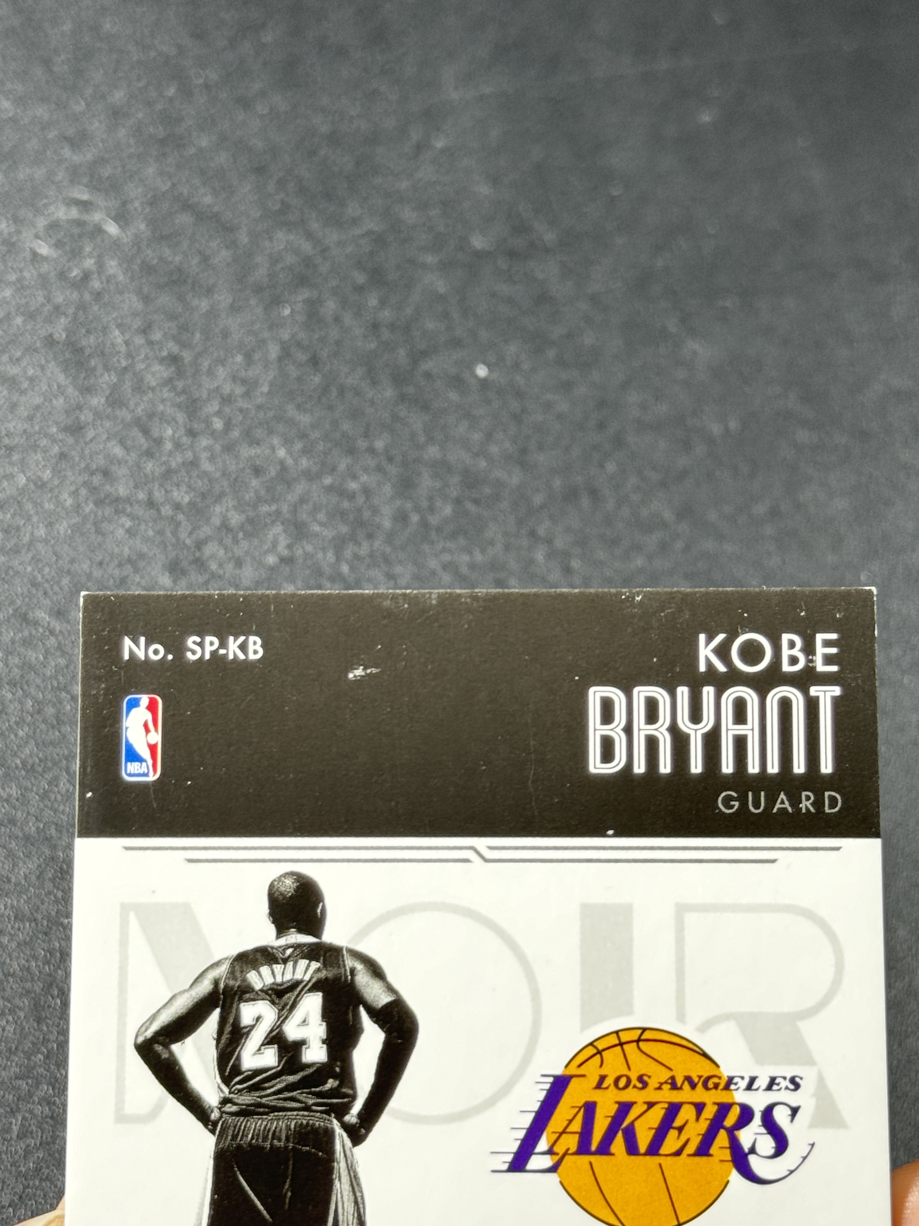 【喷子拍卖】2016-17 panini noir Kobe Bryant 洛杉矶湖人 科比 布莱恩特 125编 Spotlight 聚光灯 ...