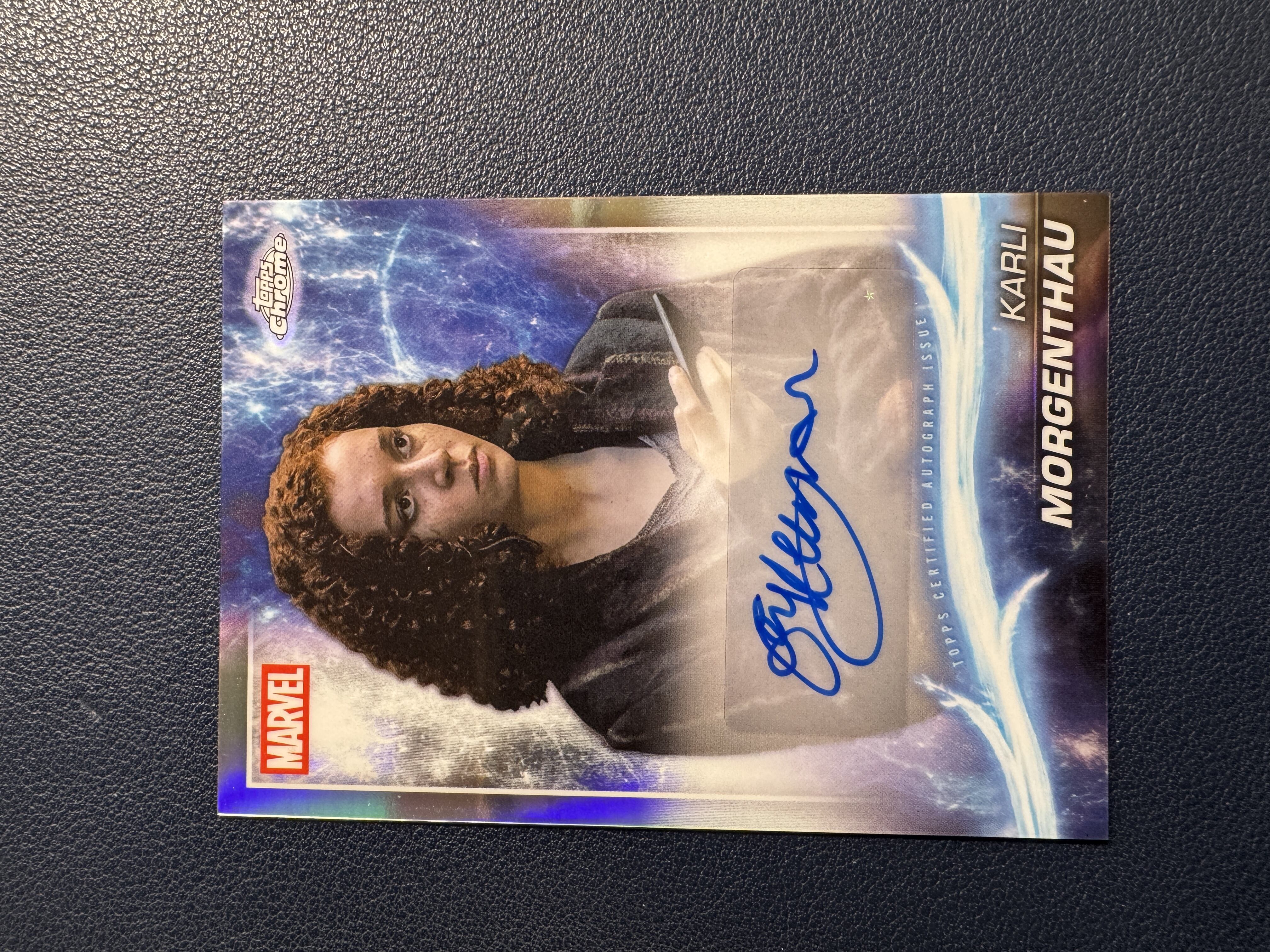 2025 Topps Marvel (MCU) Studios Chrome 【禄卡】TC漫威影视 Karli Morgenthau 艾琳凯利 ...
