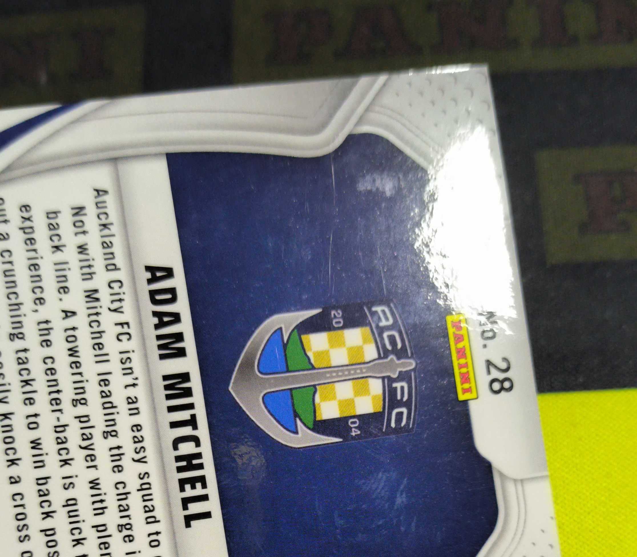 2025 Panini Prizm Adam Mitchell RC FIFA世俱杯 PZ 奥克兰城 新秀 rc 亚当 米切尔 金 ...