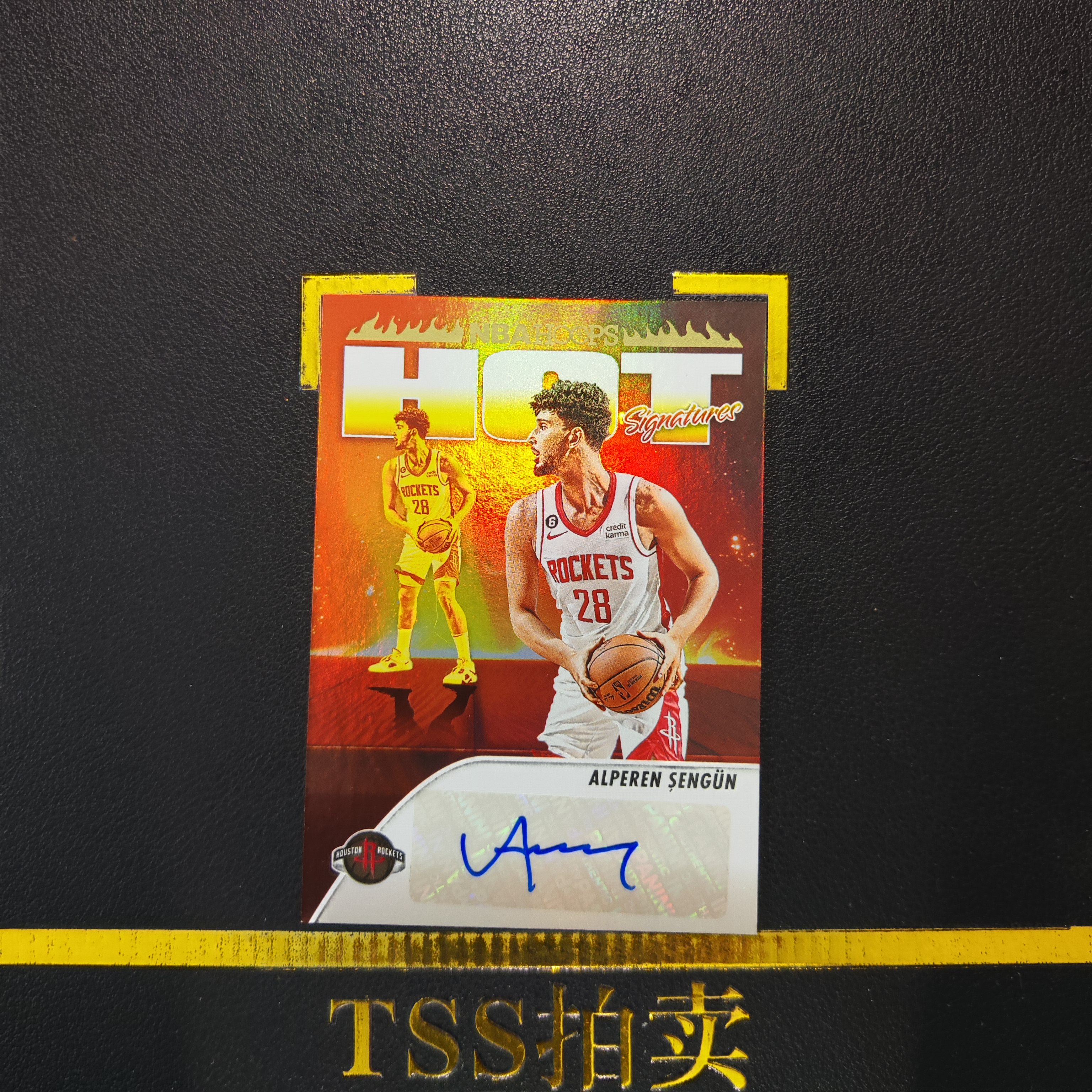 2023-24 【TSS代卖-预付80％】 NBA Hoops Alperen Sengun 火箭 阿尔佩伦申京 签字 JH3333 LK87 ...