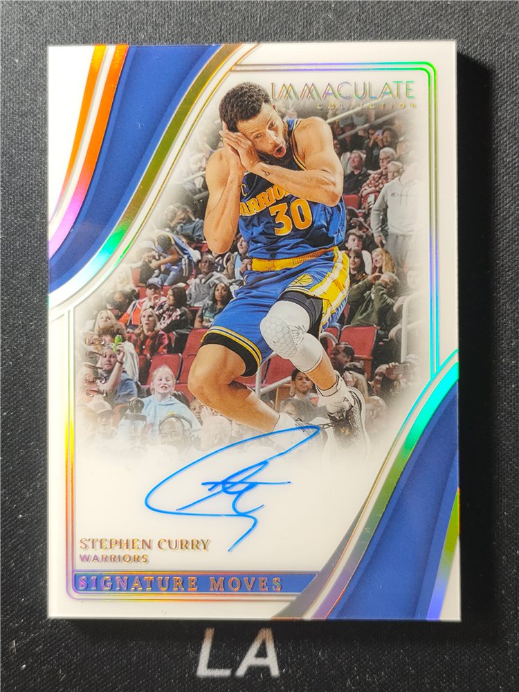 【LA拍卖精品】22-23 Panini Immaculate Stephen Curry IMM 勇士 斯蒂芬 库里 Signature ...