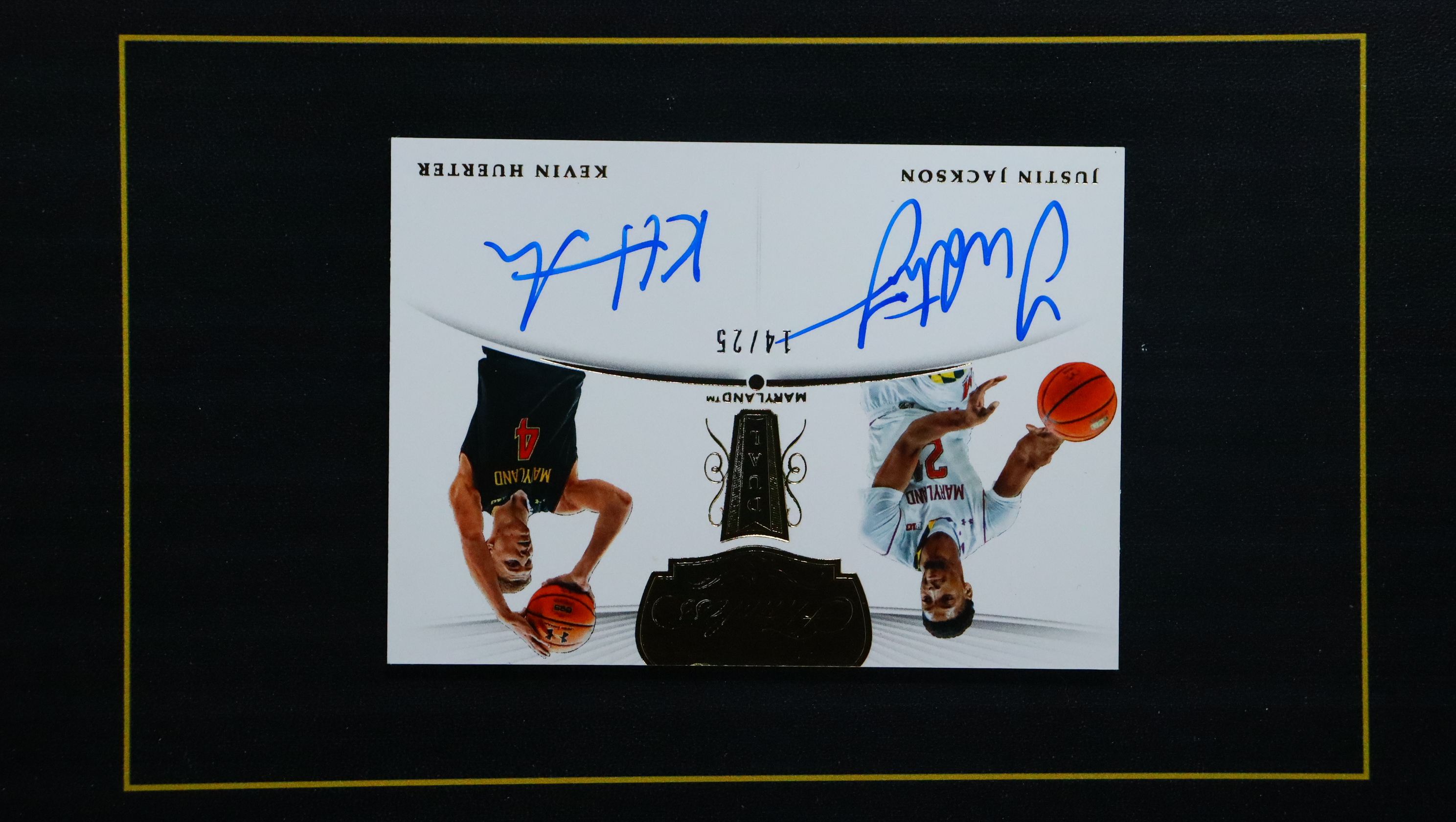 2018 Panini Flawless Kevin Huerter RC 手提 新秀 大学 凯文许尔特 贾斯汀杰克逊 25编 双人 双签 ...