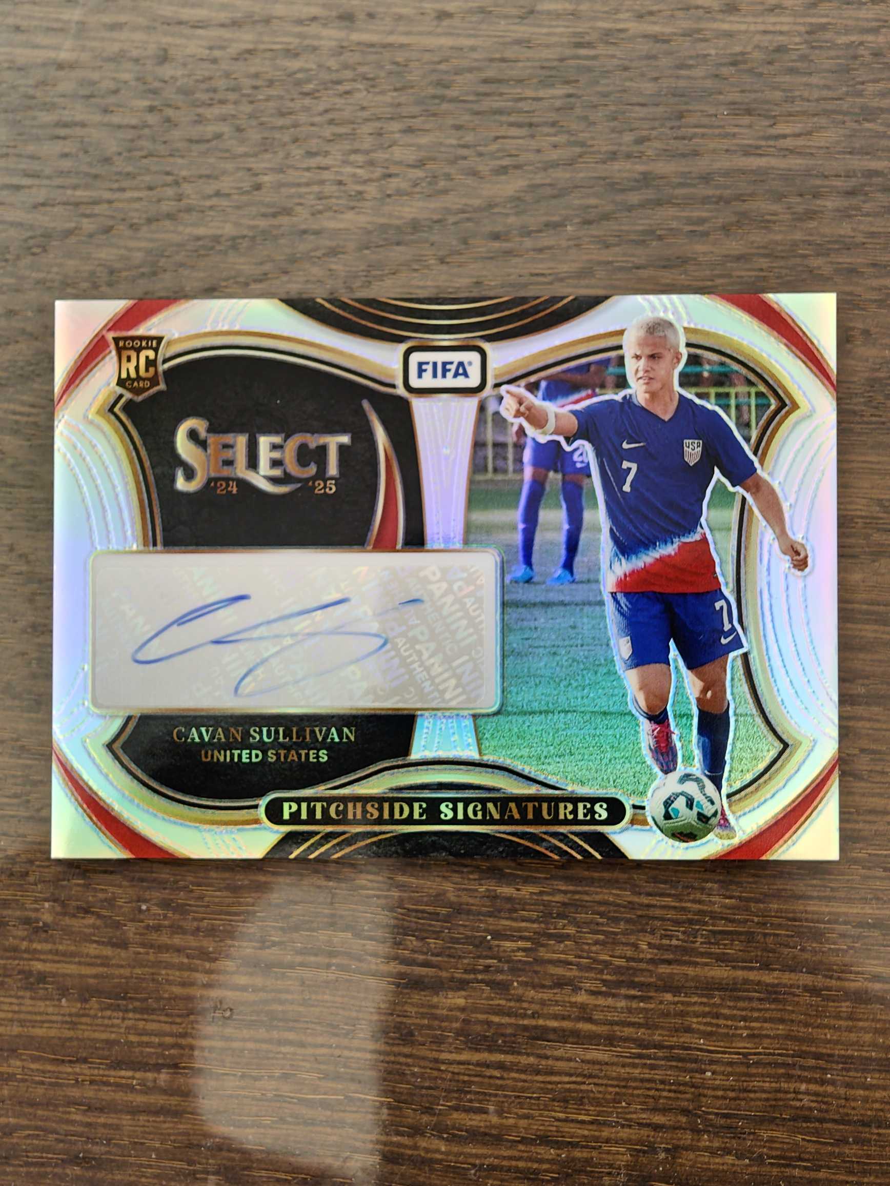 2024-25 Panini Select Cavan Sullivan FIFA select系列 新秀 苏利文 沙利文 RC 签字 银折签 ...