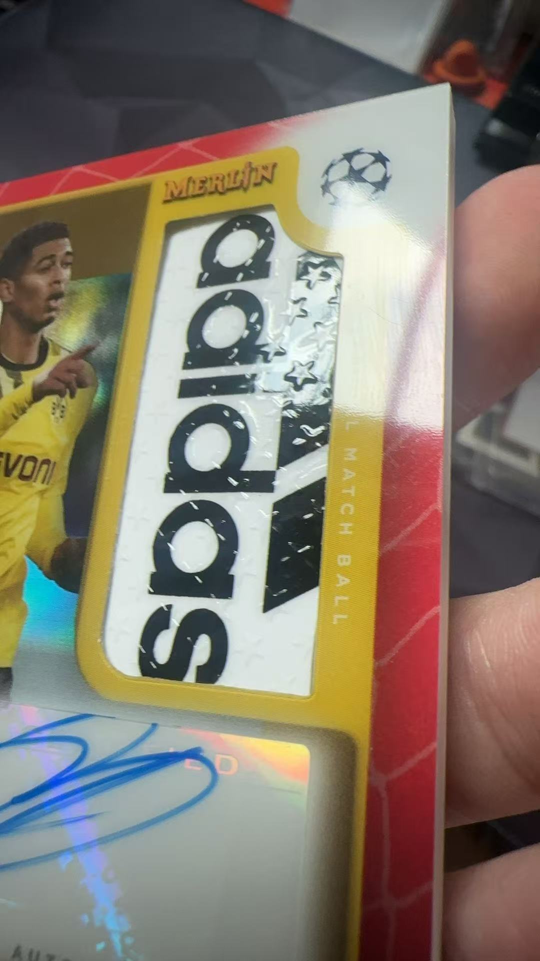 2022 Topps Merlin Chrome Jude Bellingham 【C59 起风了】 祖德 贝林厄姆 10编 首编 签字 球皮 ...