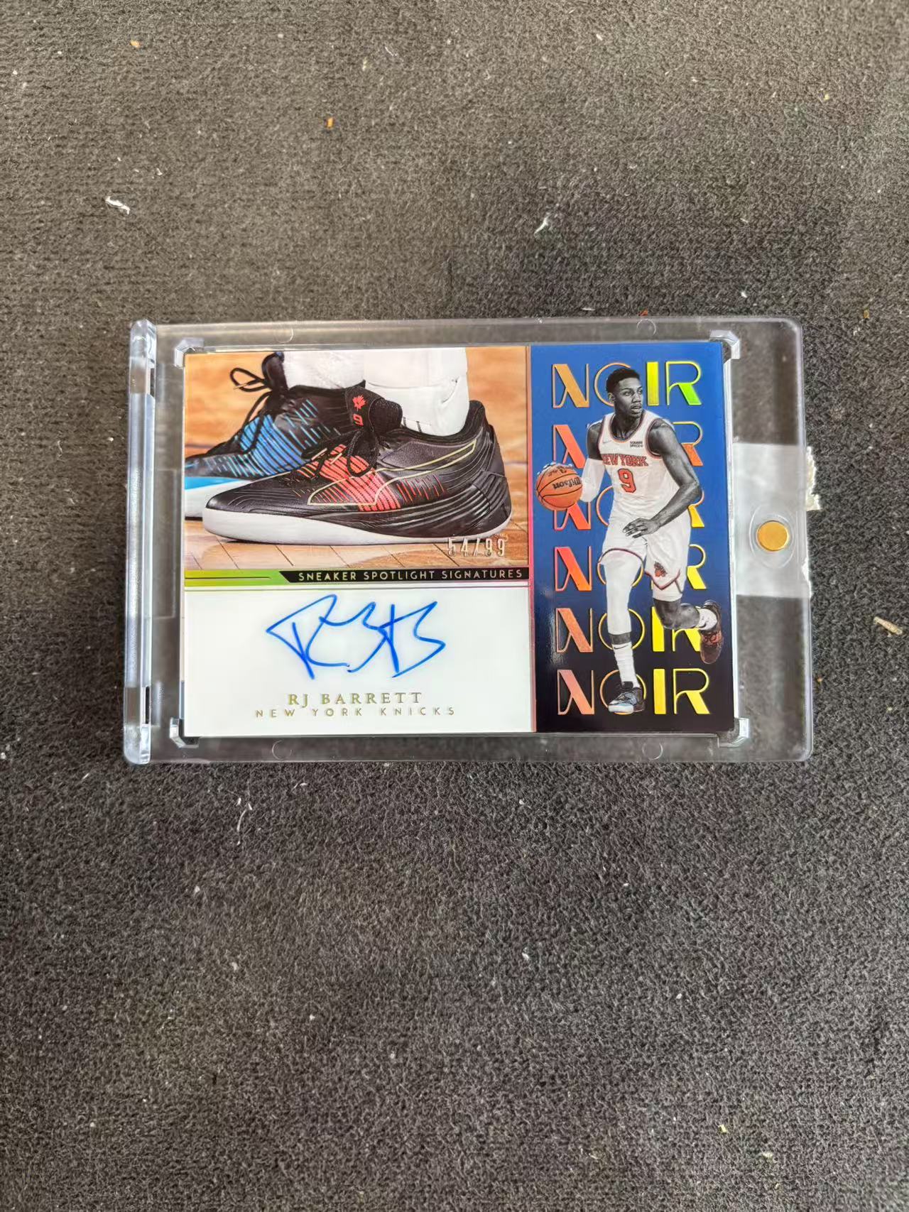 2022-23 Panini Noir R.J. Barrett 浮鸟 RJB 巴雷特 诺尔 鞋灯 签字 卡签 99编 卡淘