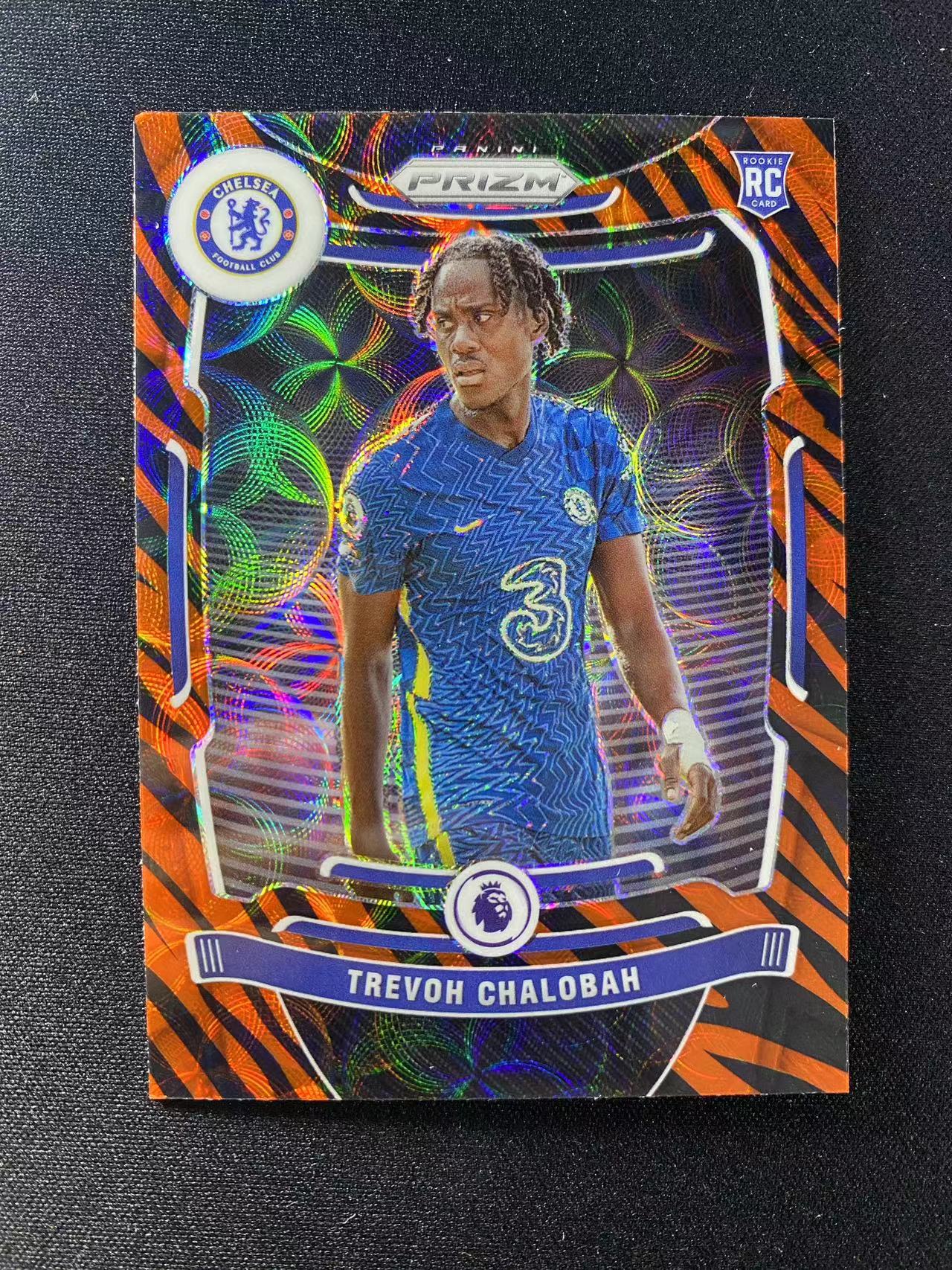 2021-22 Panini Prizm Trevoh Chalobah RC 英超 Prizm 切尔西 新秀 特雷沃 查洛巴 虎皮圈圈折射 ...